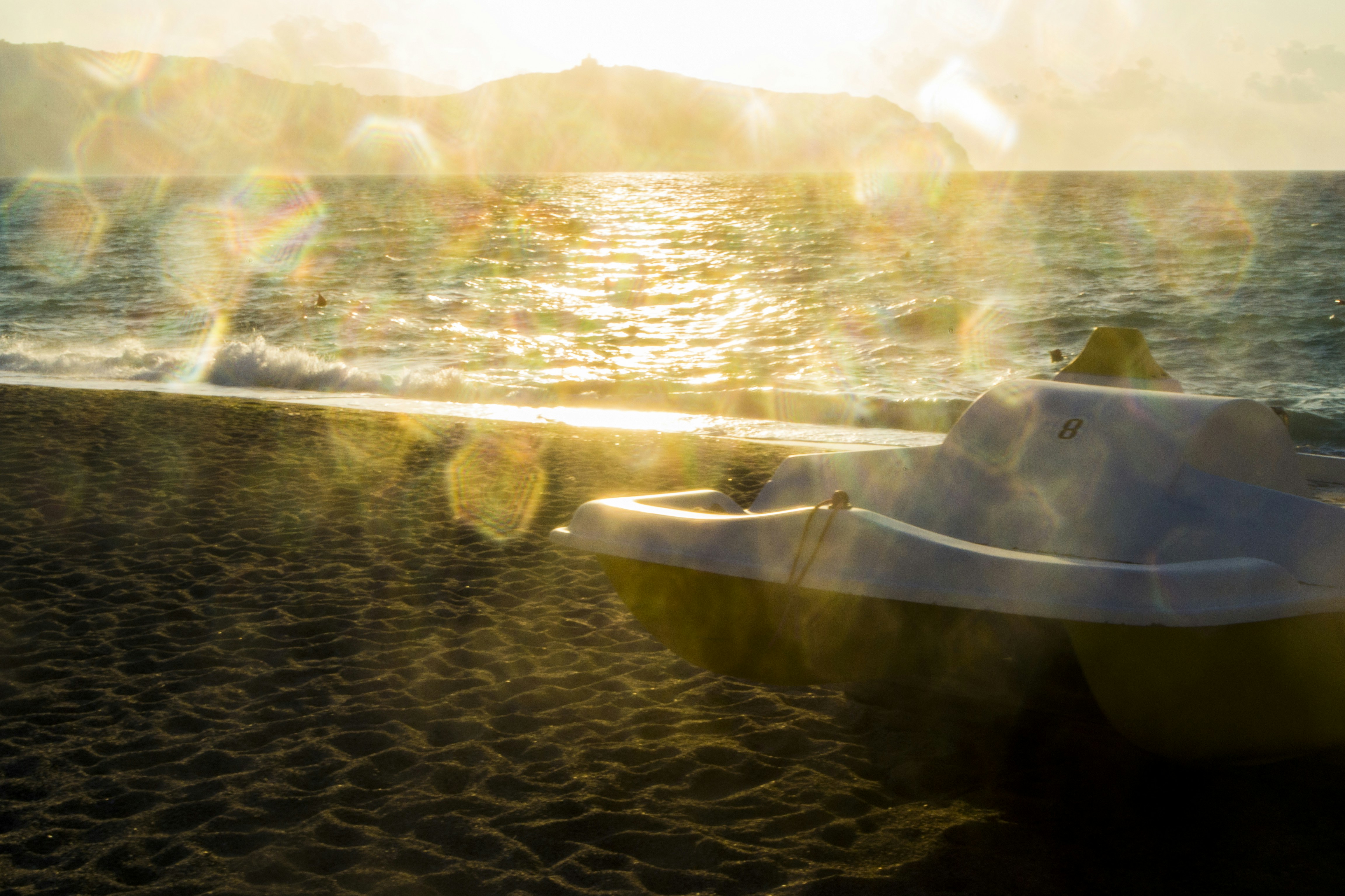 Golden Reflections on Tranquil Shores
