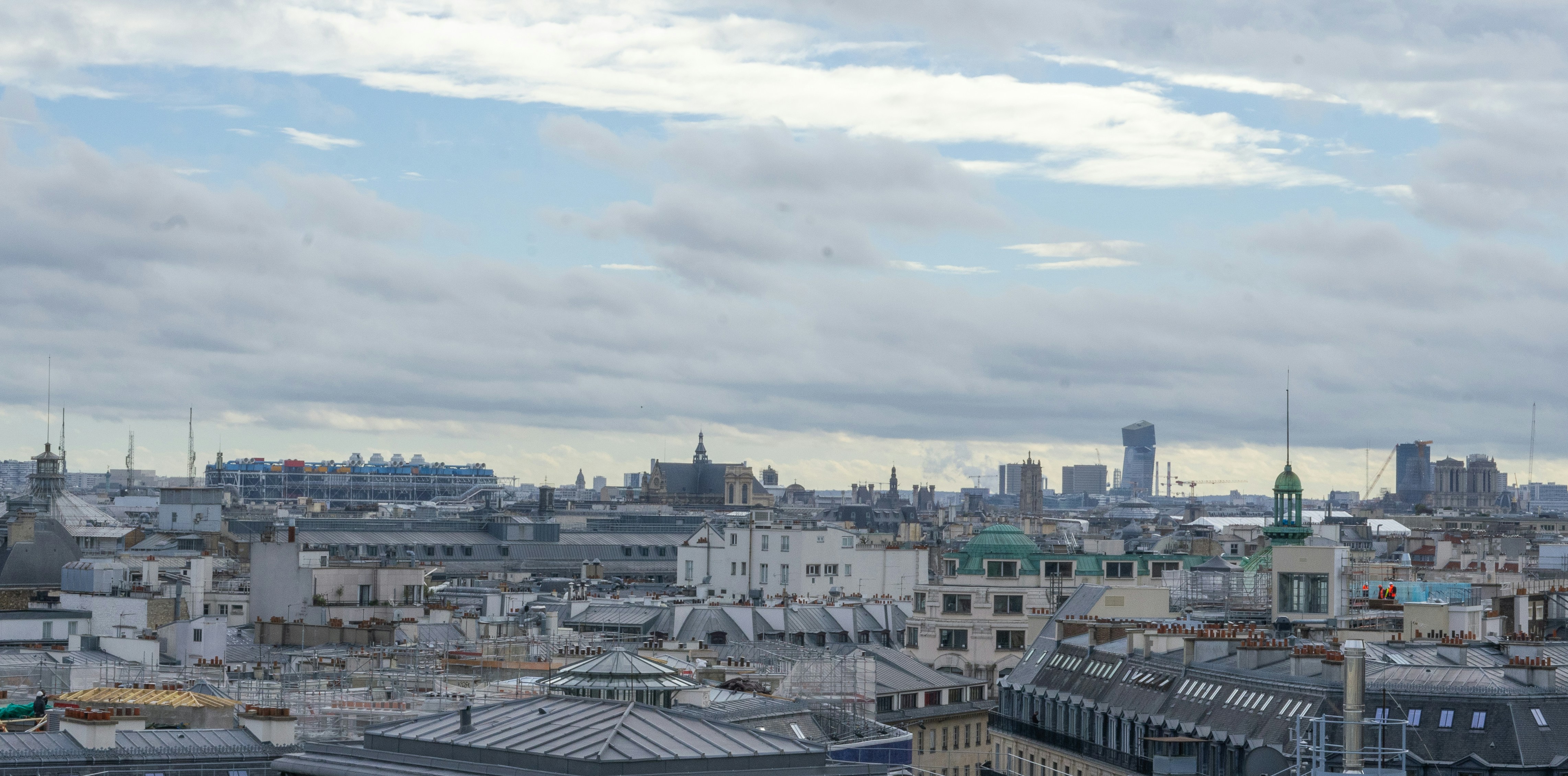 Parisian rooftops