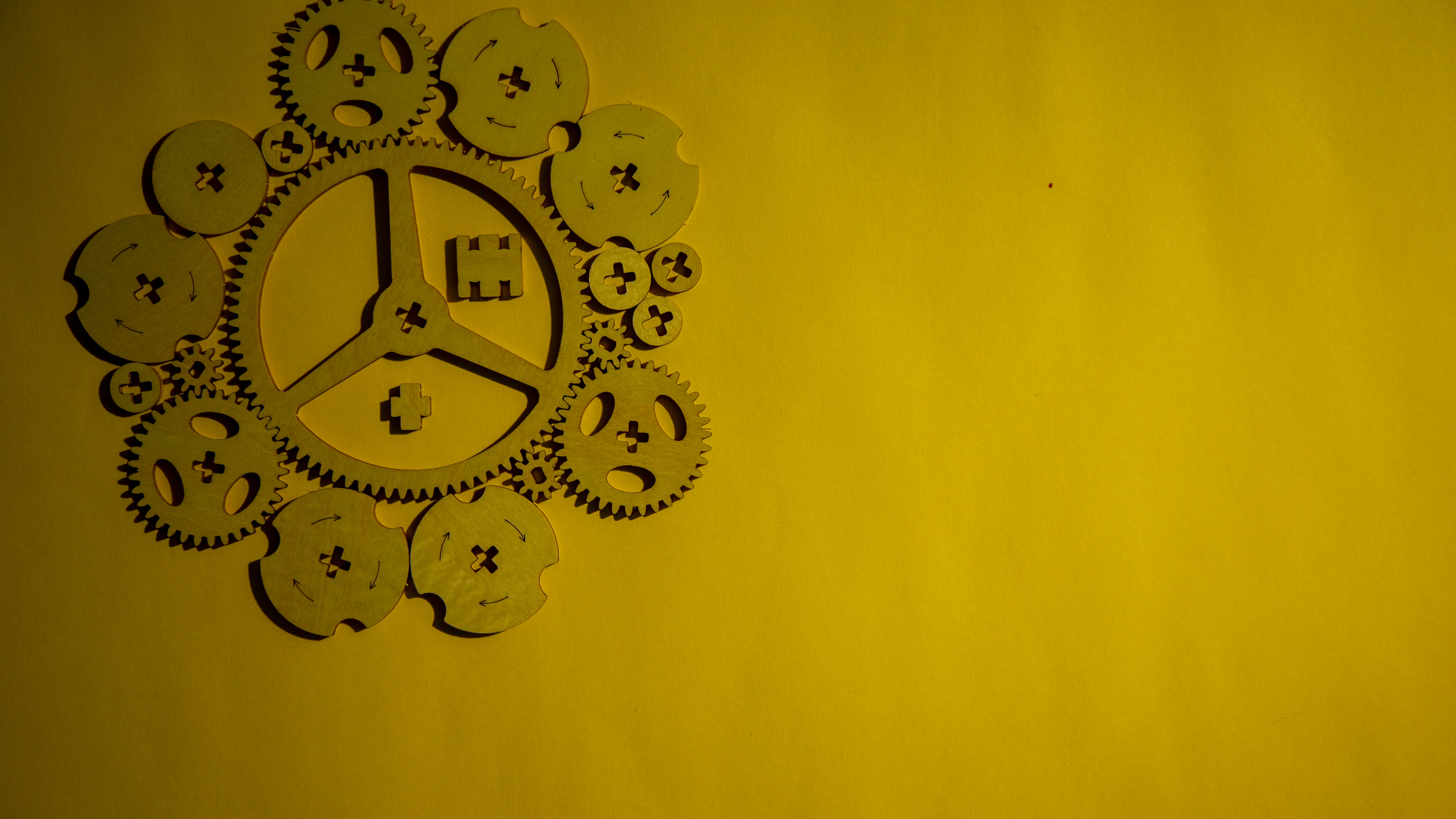 Gears of Time: A Sunlit Clockwork Mosaic
