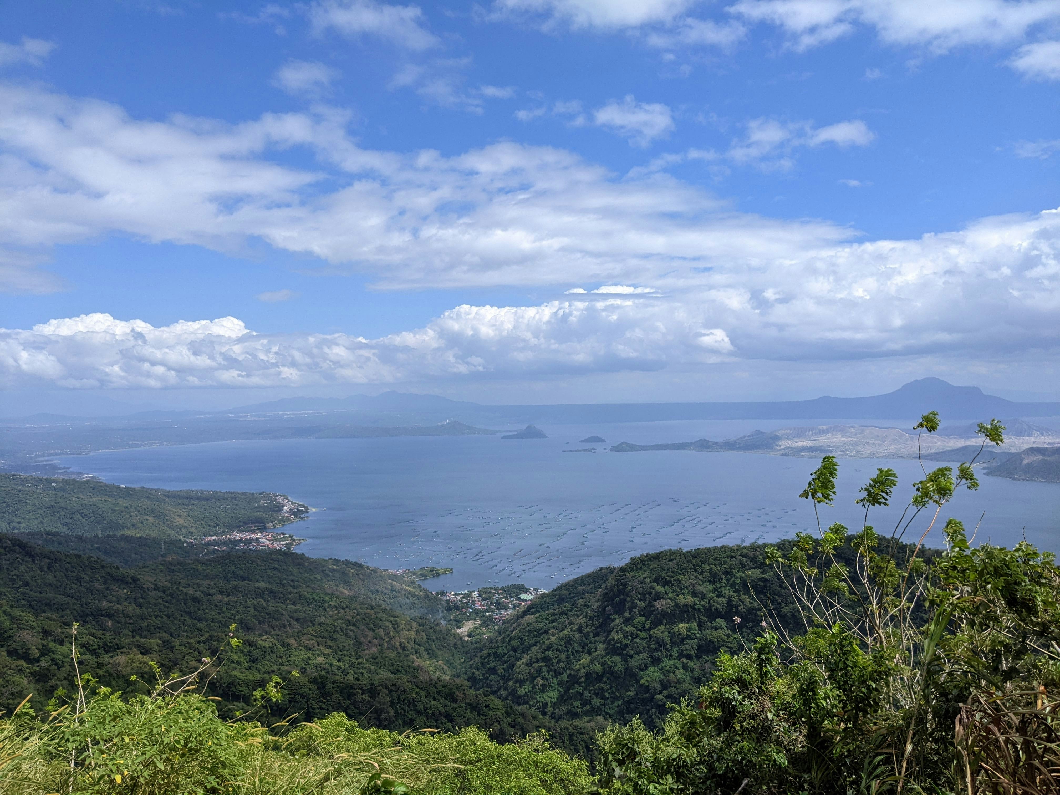A scenic view of a body of water surrounded by trees photo – Free ...