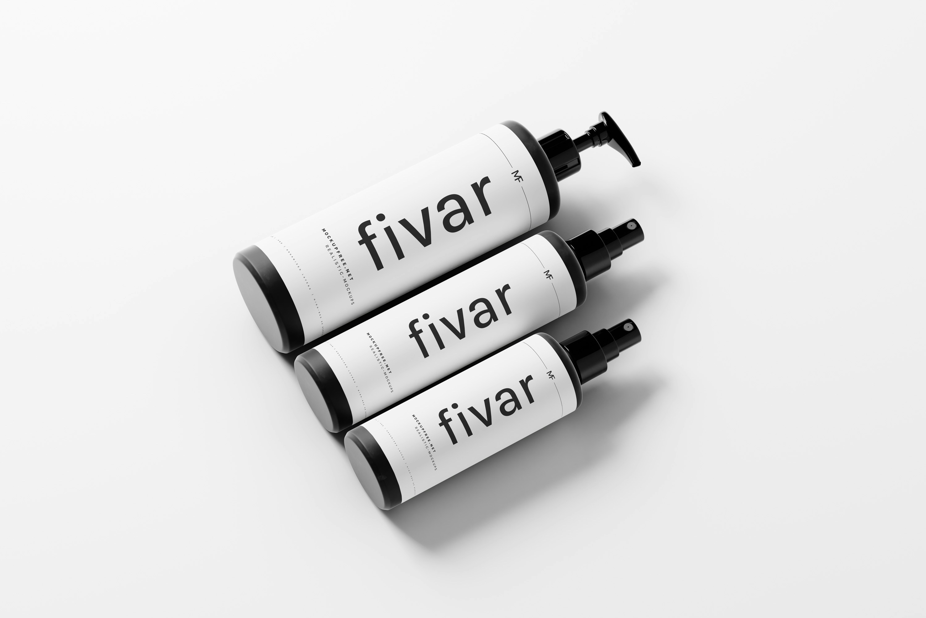 Three tubes of fivar on a white surface photo – Free Design Image on ...