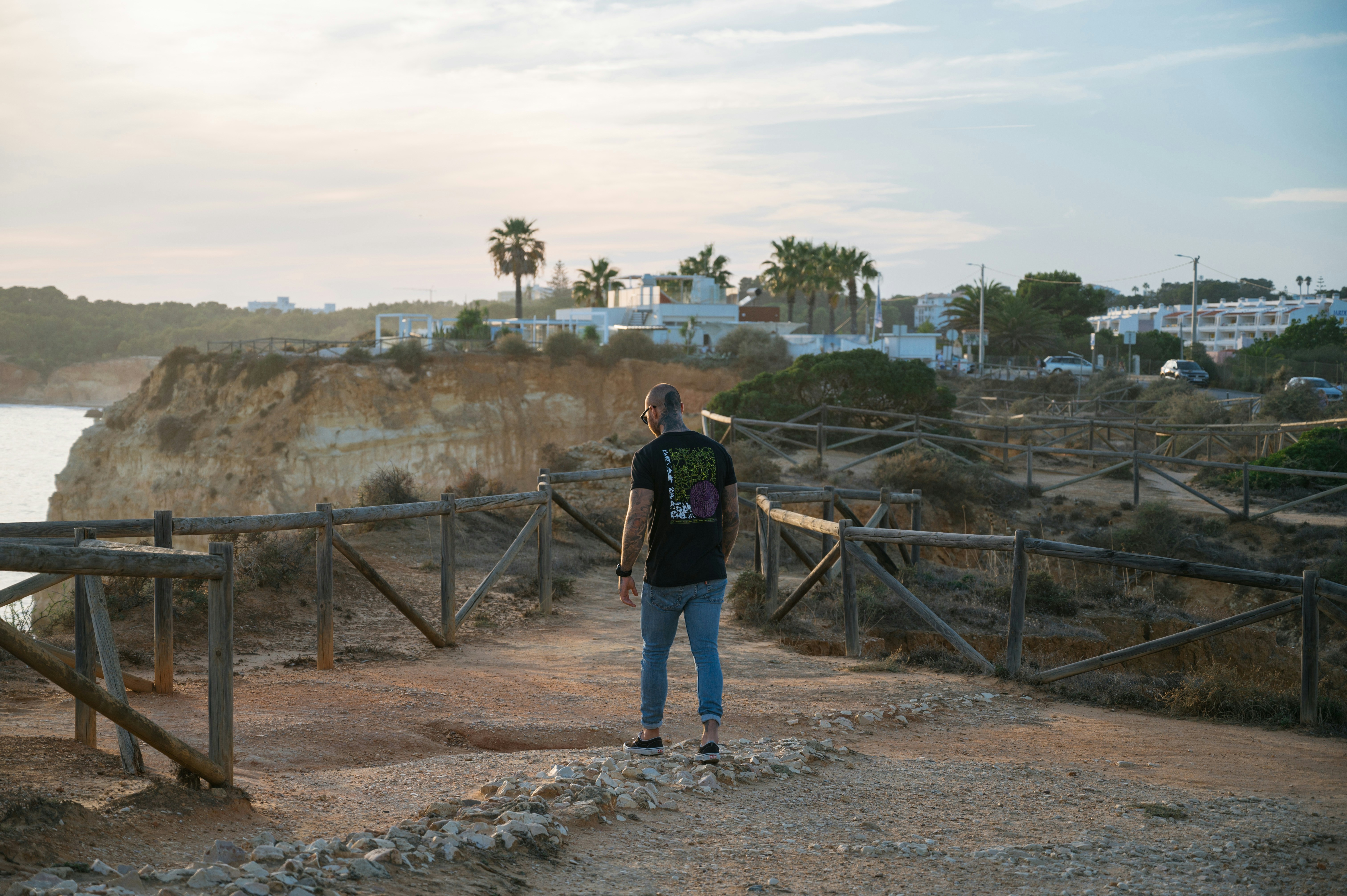 Pathway to the Clifftop Boardwalk