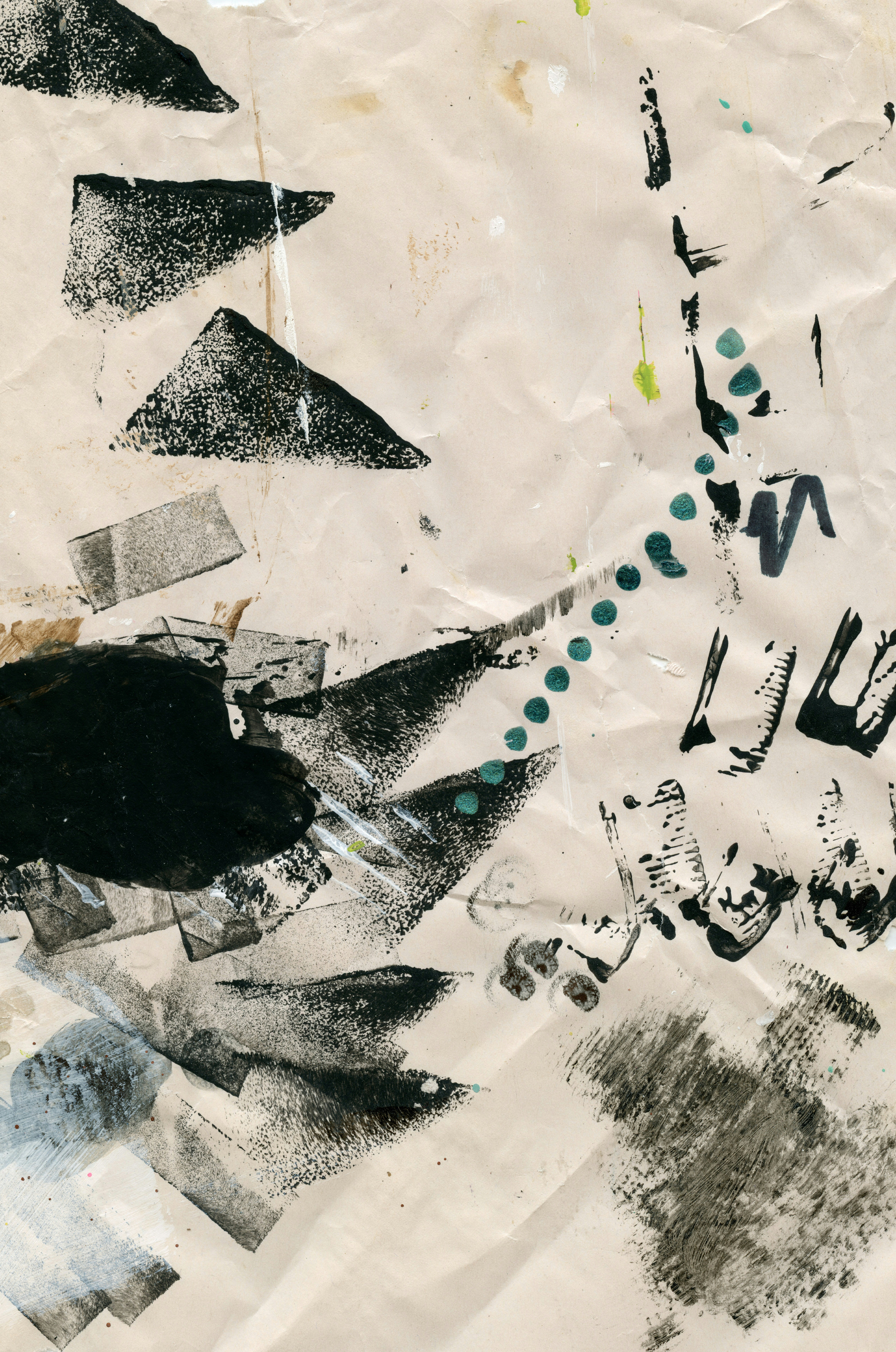 Foto Un pedazo de papel que se ha roto en pedazos – Imagen Arte gratis ...