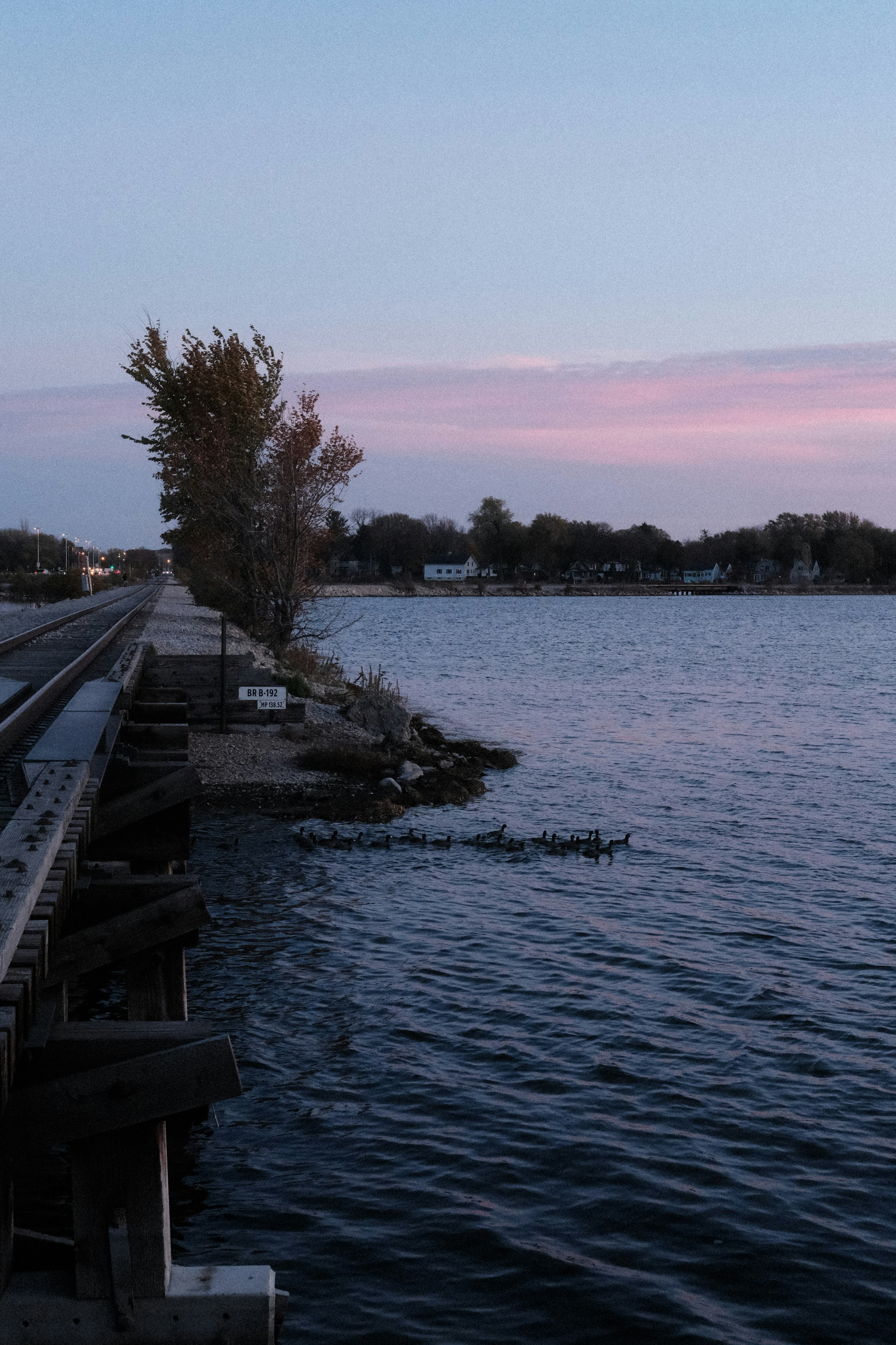 Twilight Reflections on Serene Waters
