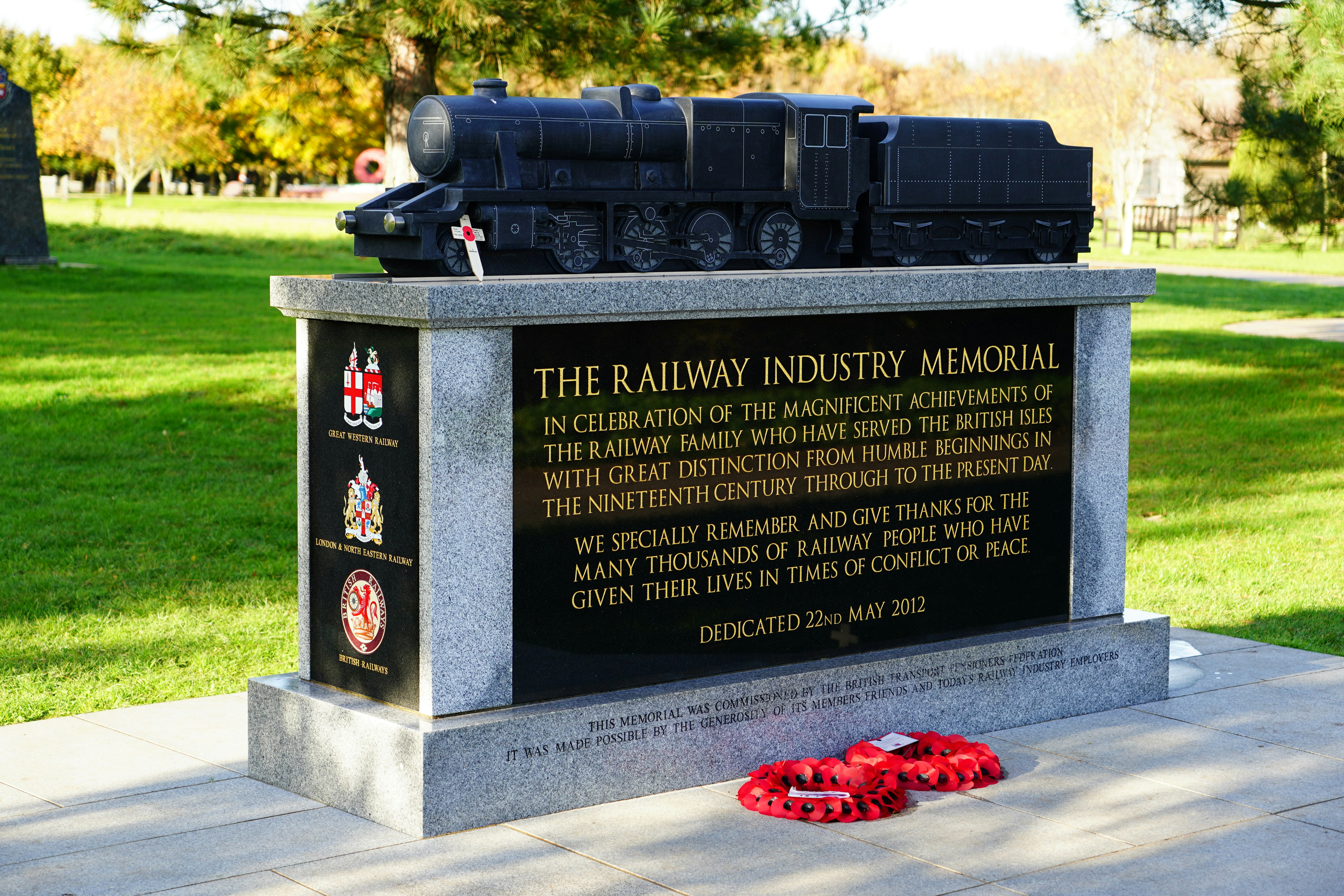 Locomotive on Granite: A Park Memorial Keeping Rail Heritage Alive