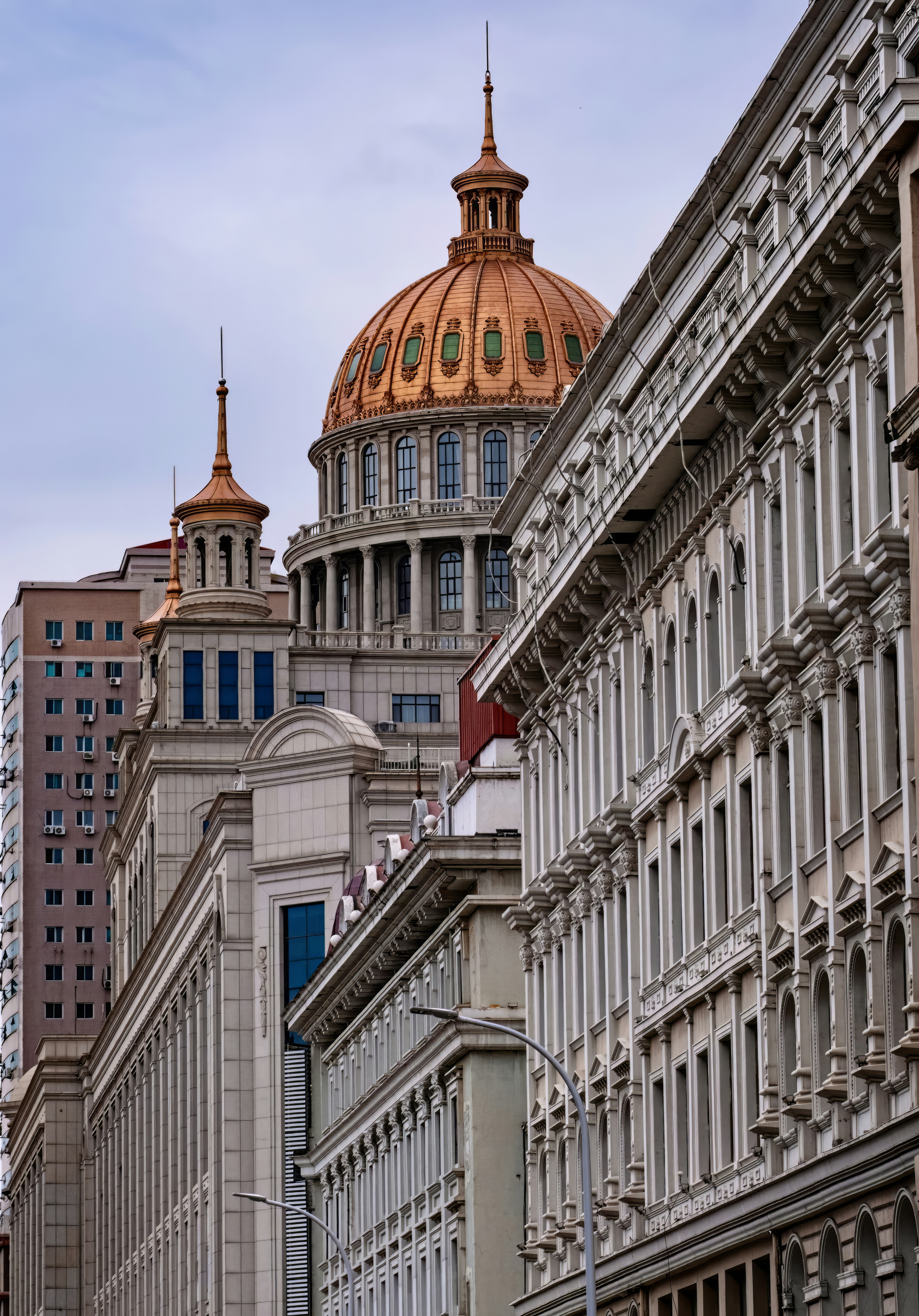 A large building with a dome on top of it photo – Free Harbin Image on ...