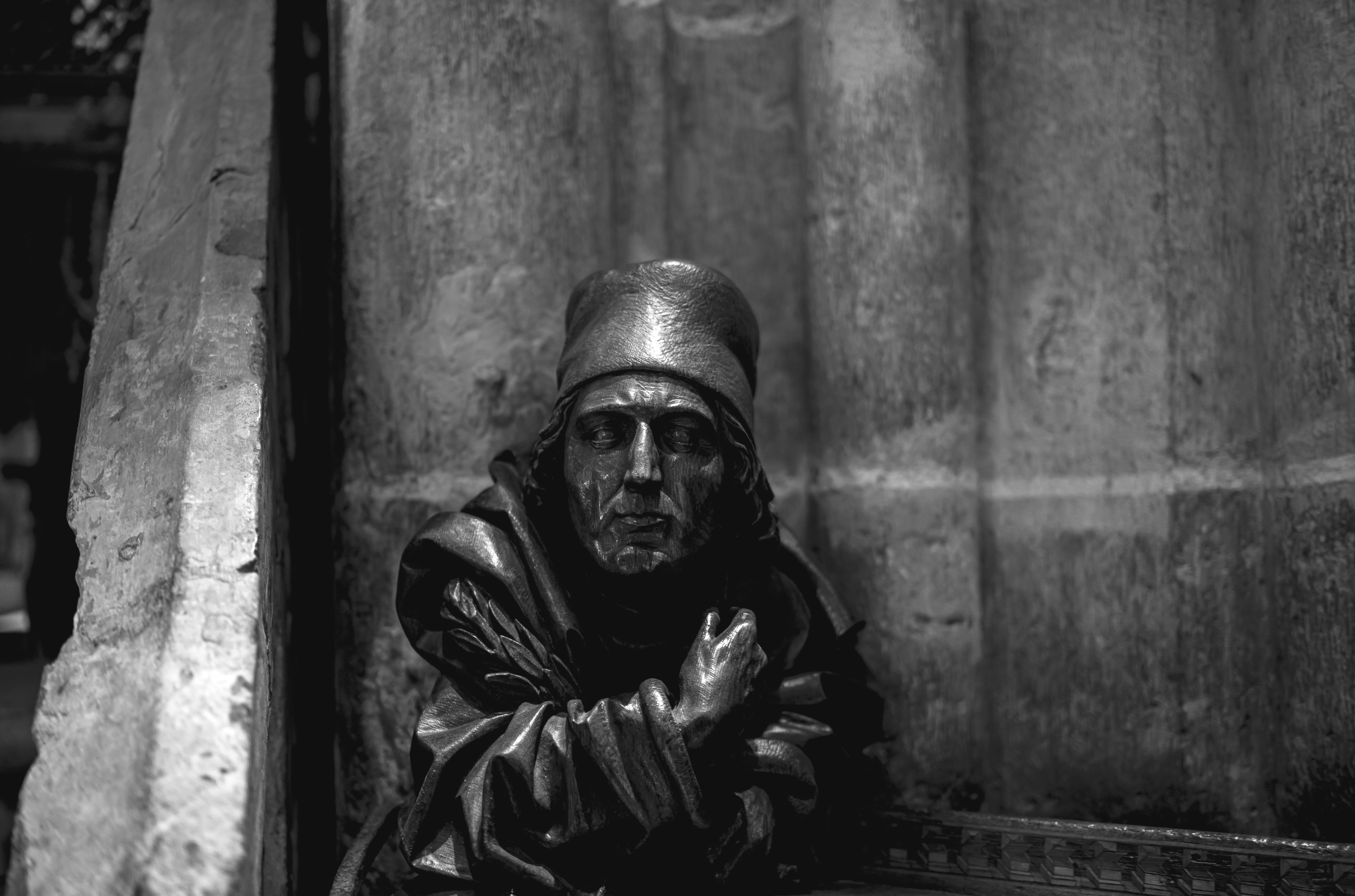 Threshold of Quiet: A Portrait in Shadowed Streetlight