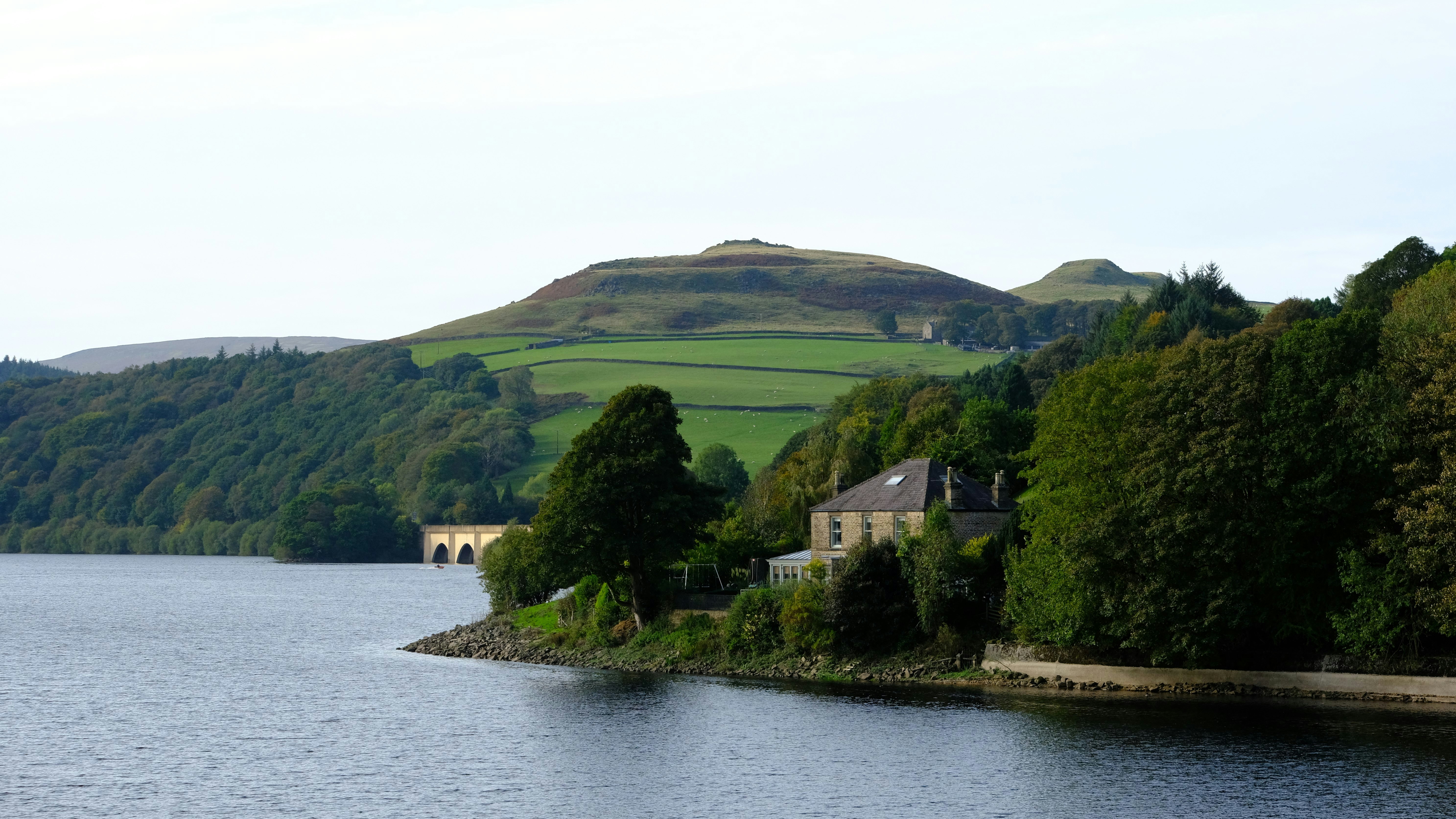 Emerald Hills Framing a Quiet Lakeside Village