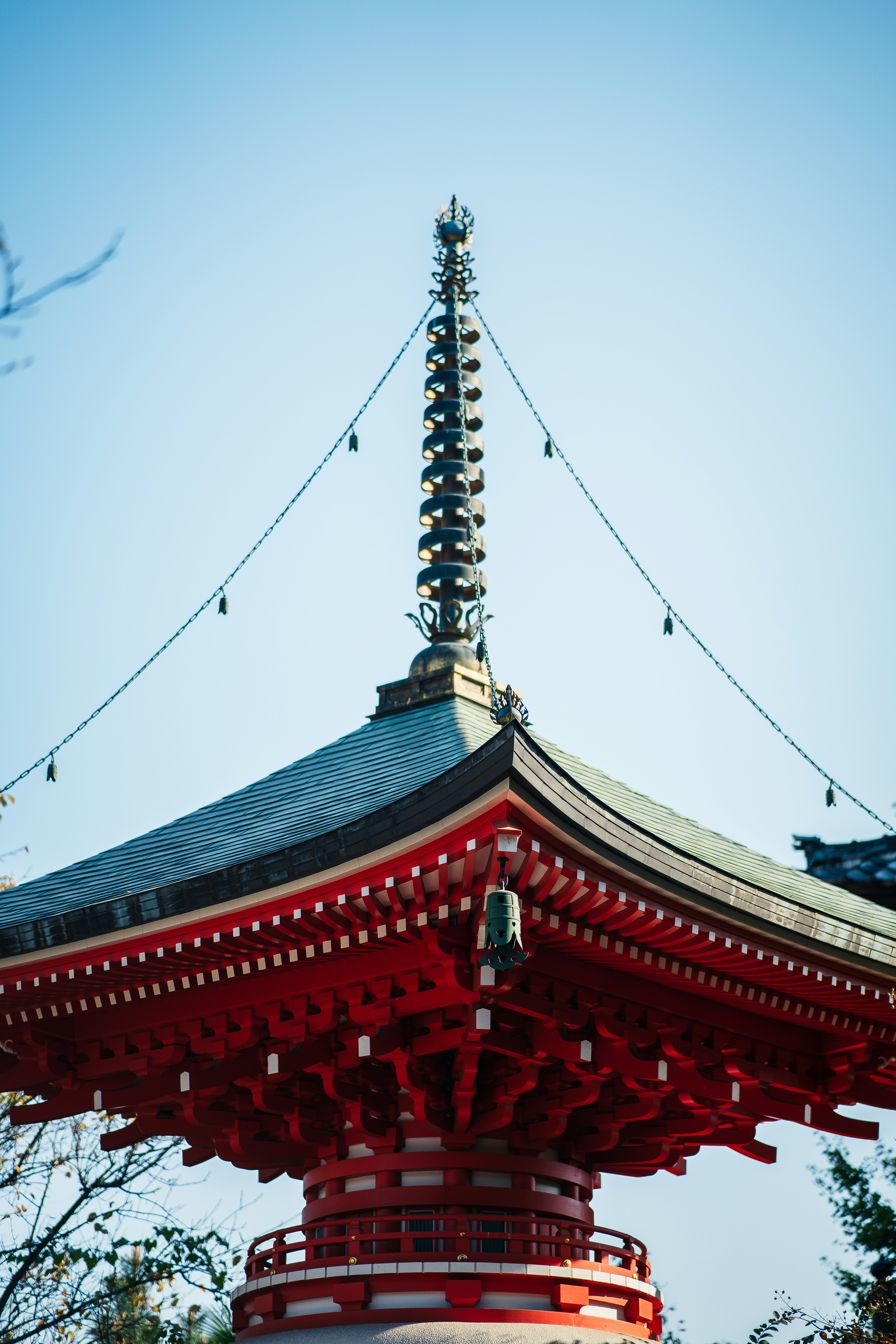 Crimson Pagoda Spire: A Quiet Skyward Beacon