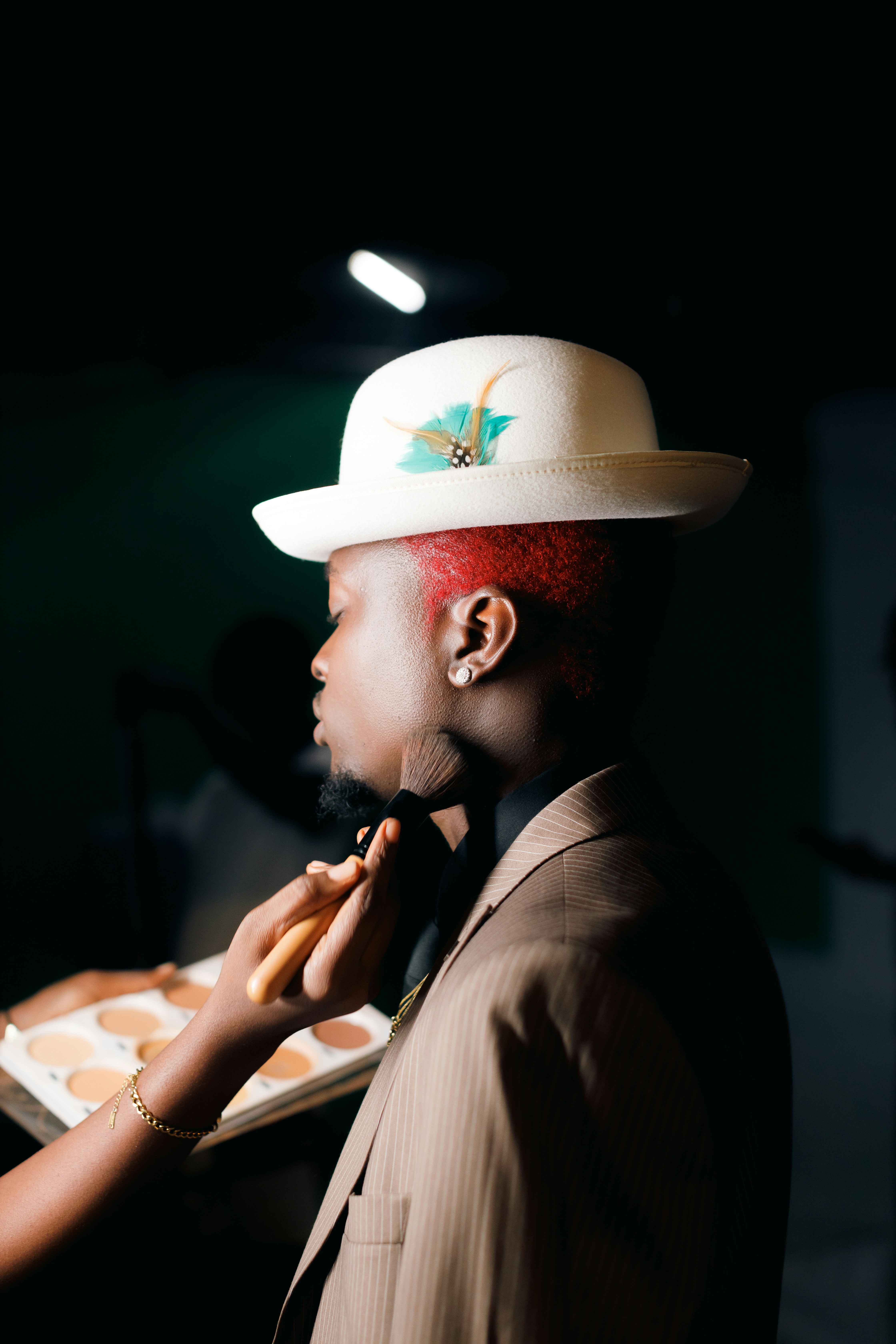 Profile in Pigment: Studio Makeover of a Red-Haired Gentleman