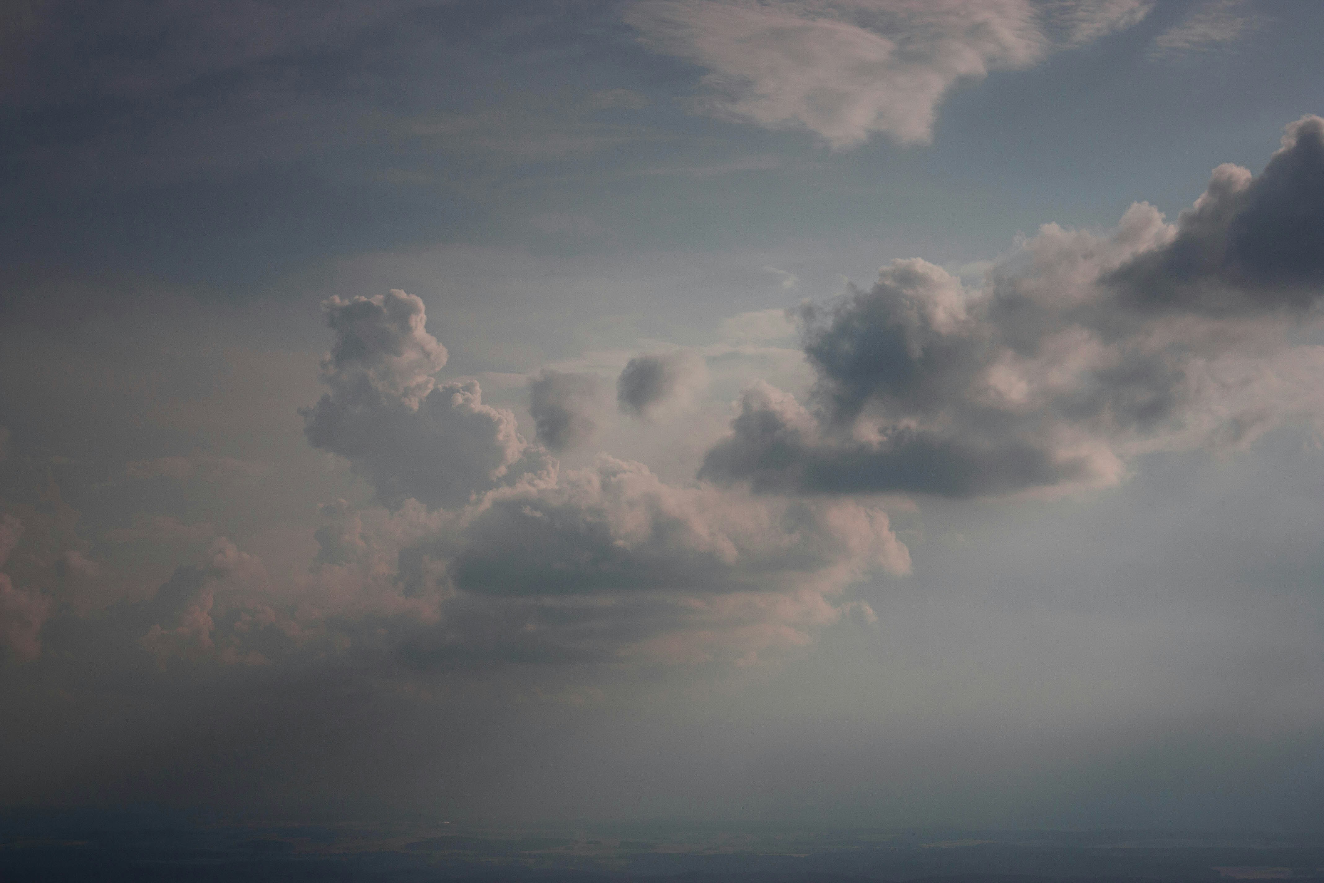 Clouds with some of the heftiest shadowing ive seen.