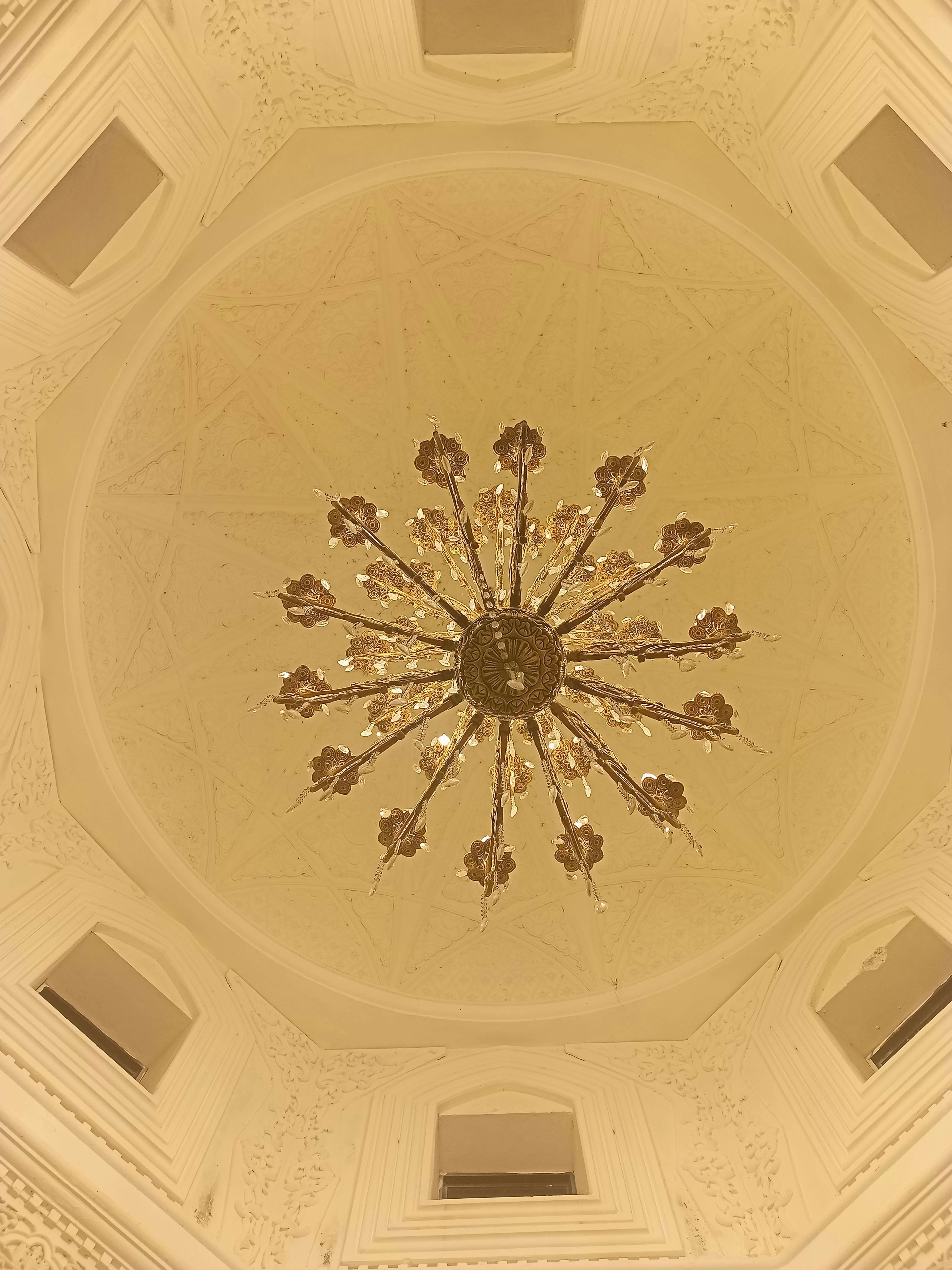 Decorative Ornament Hanging Globe at entrance of Grand Castle Marquee Adamke, Daska, Sialkot Pakistan Capture by Saqib Iqbal Digital