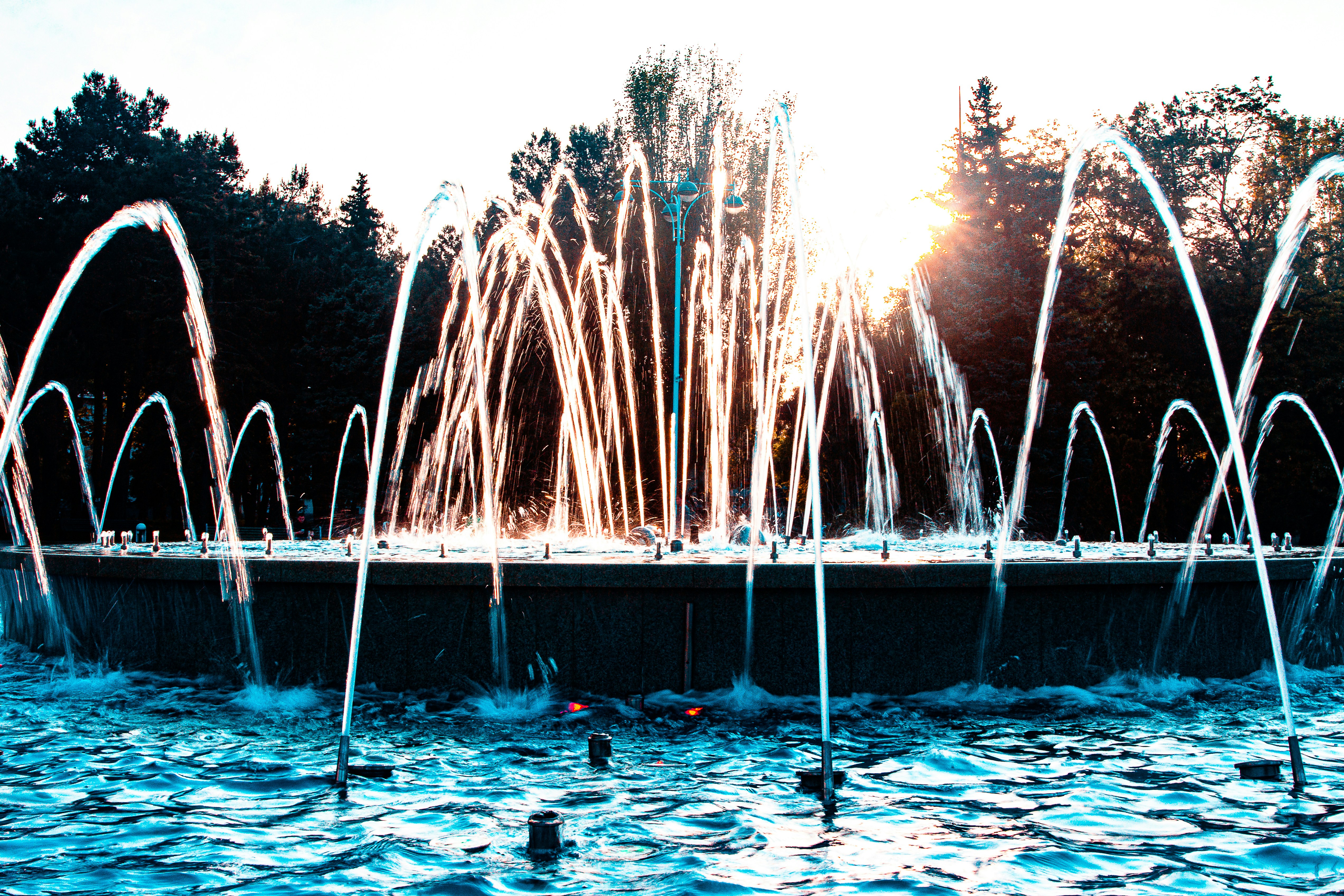 A fountain with water spewing out of it photo – Free Анапа Image on ...