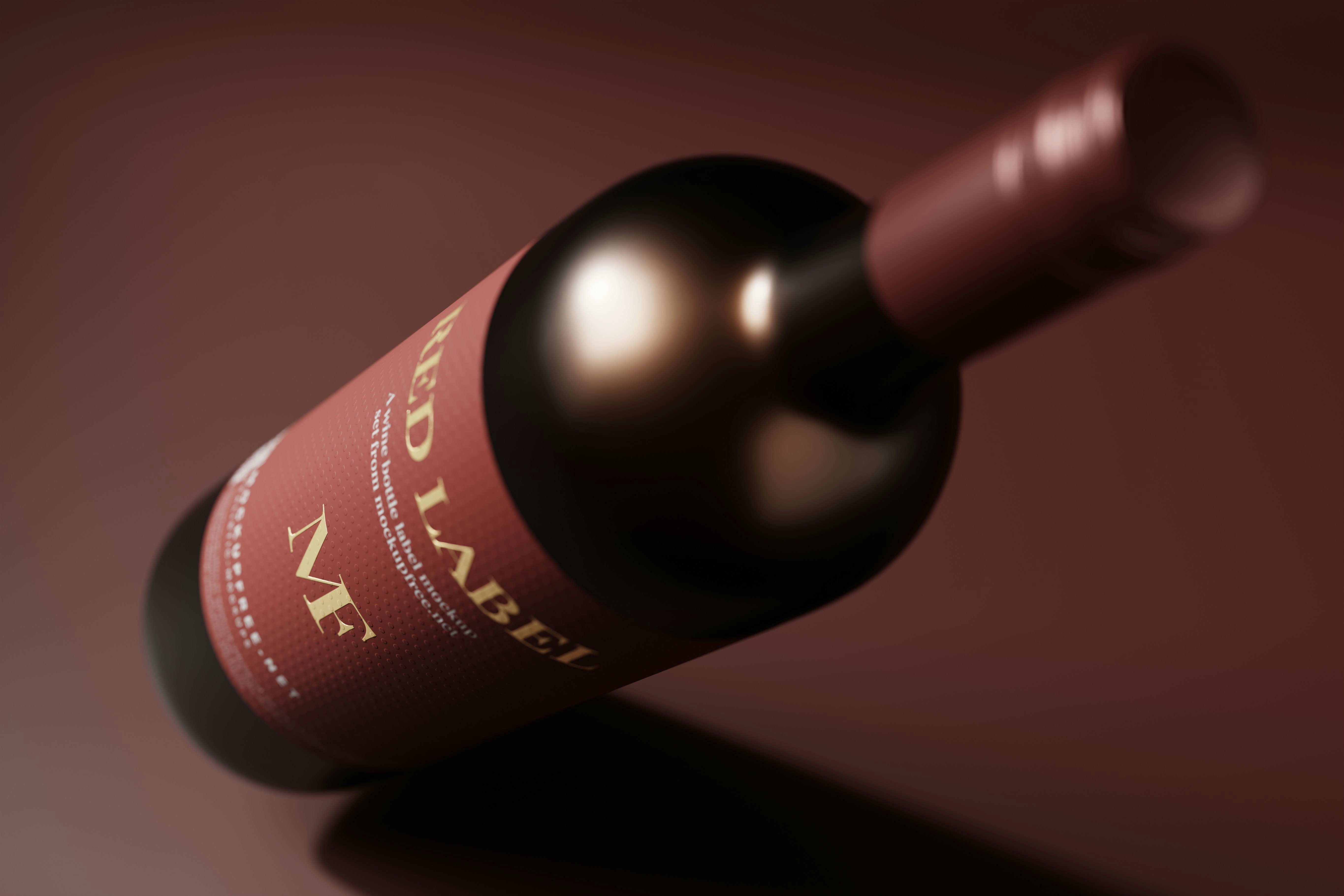 A close up of a bottle of wine photo – Free Bottle Image on Unsplash