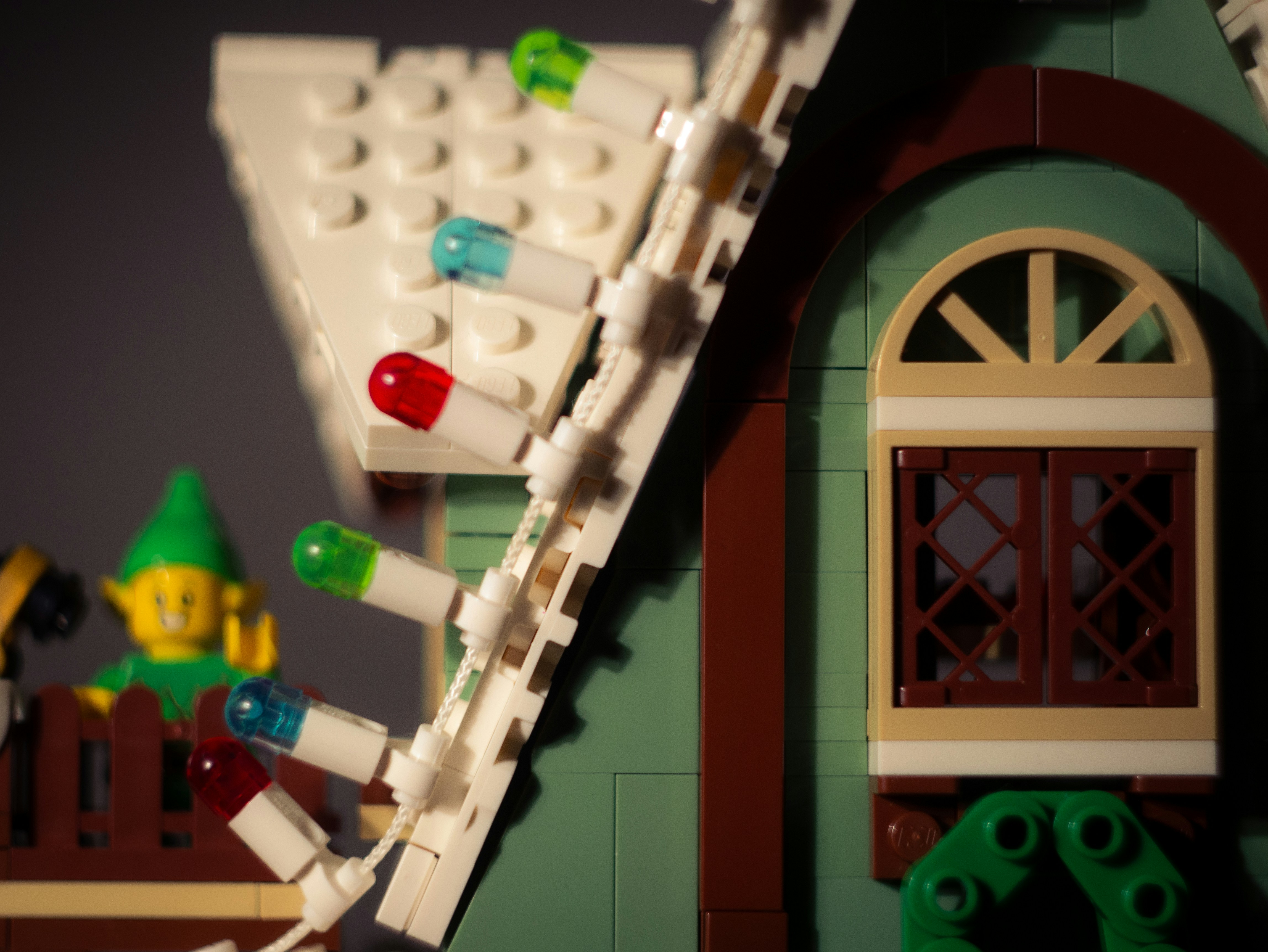 A close up of a building made out of legos photo – Free Santa Image on ...