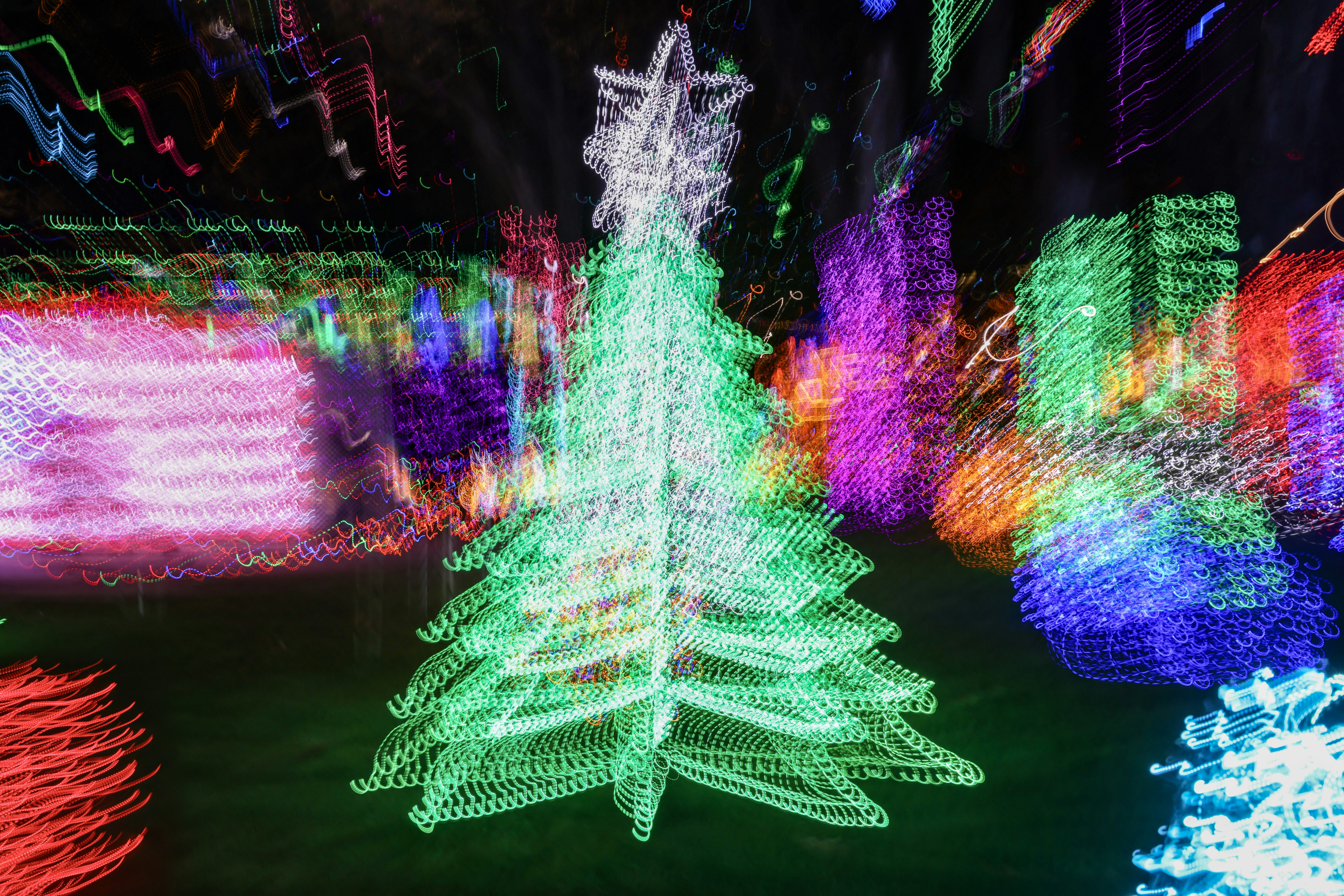 Whirl of Holiday LightsMick Haupt
