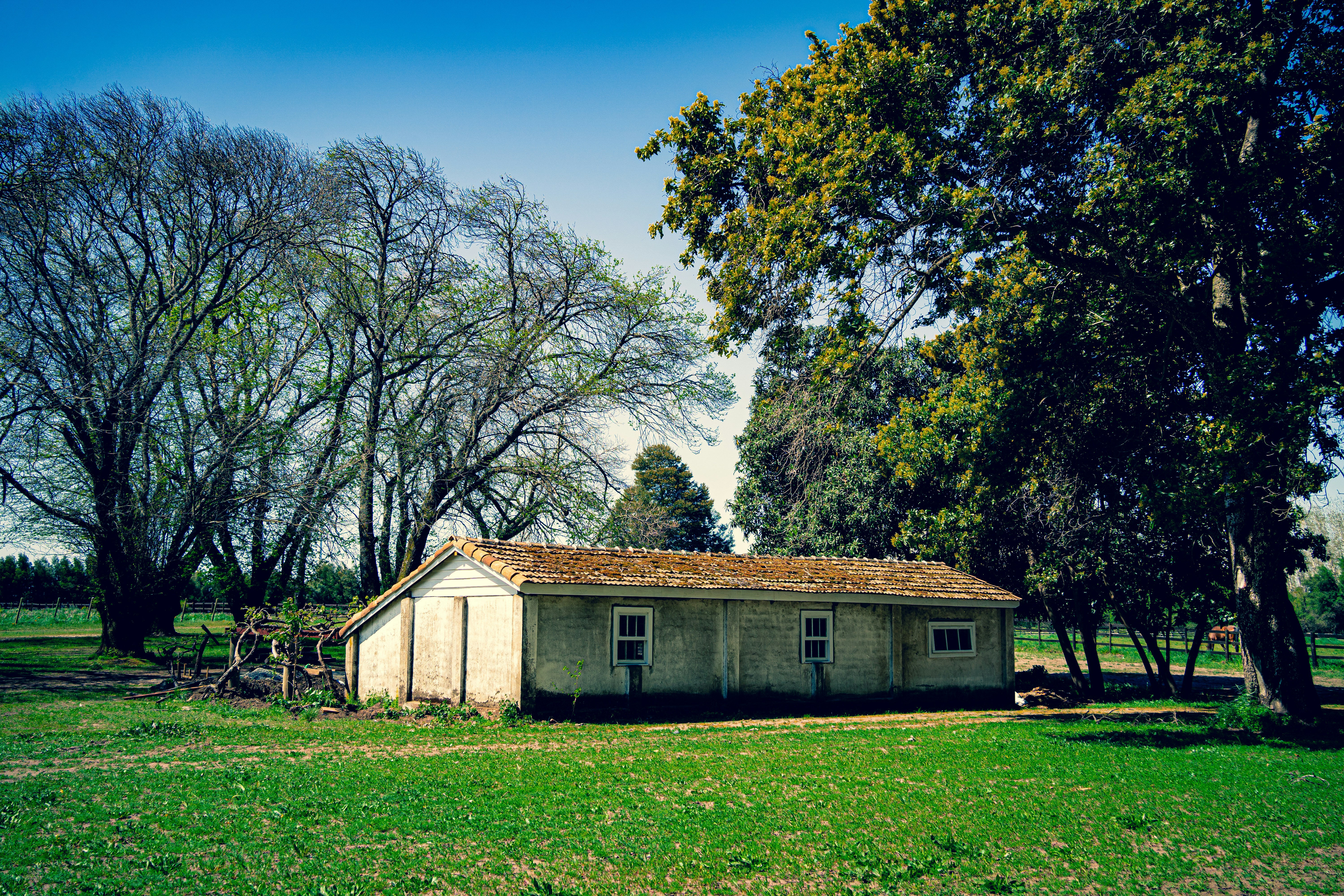 Country house in rural Chile.