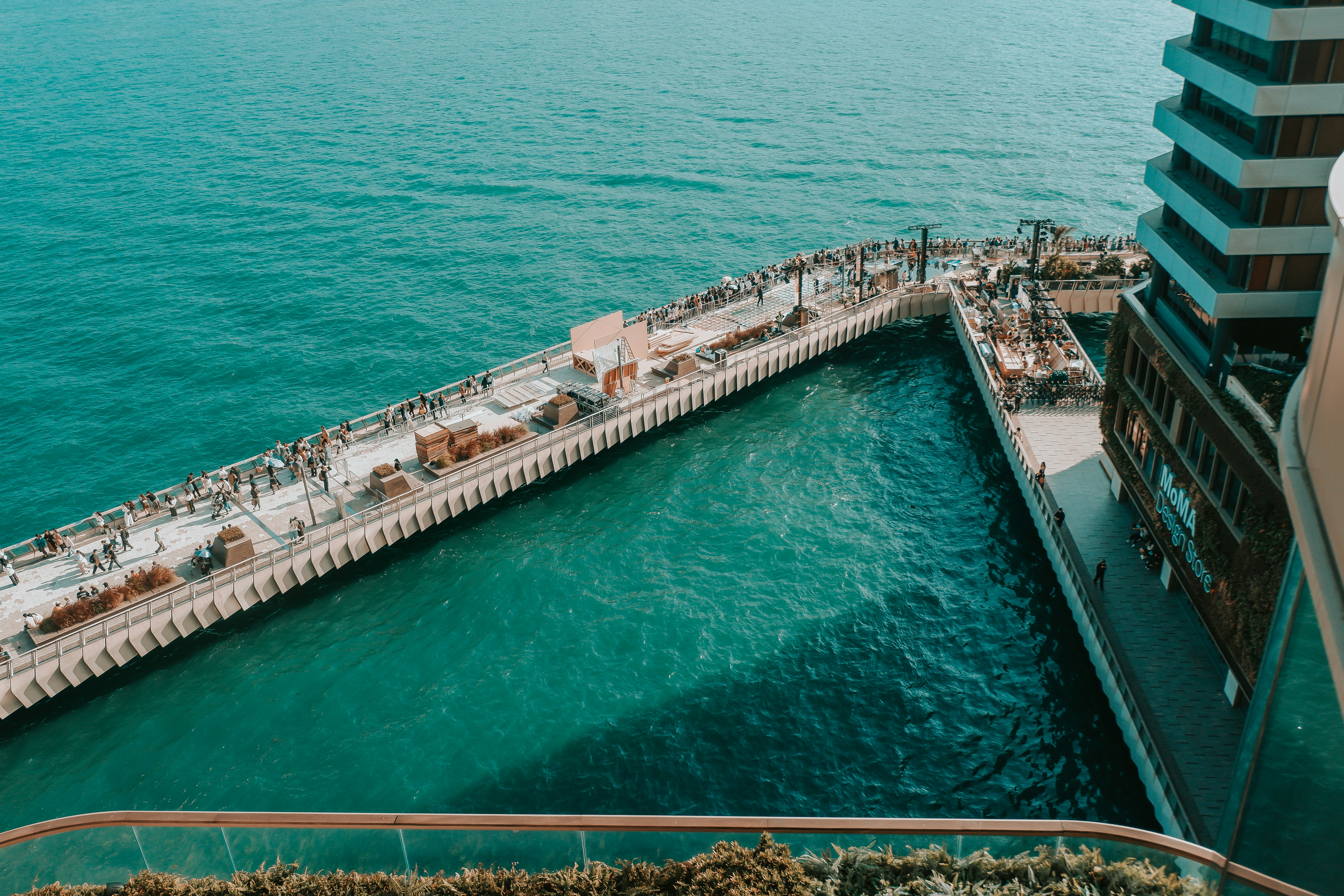 Beautiful sea roads.