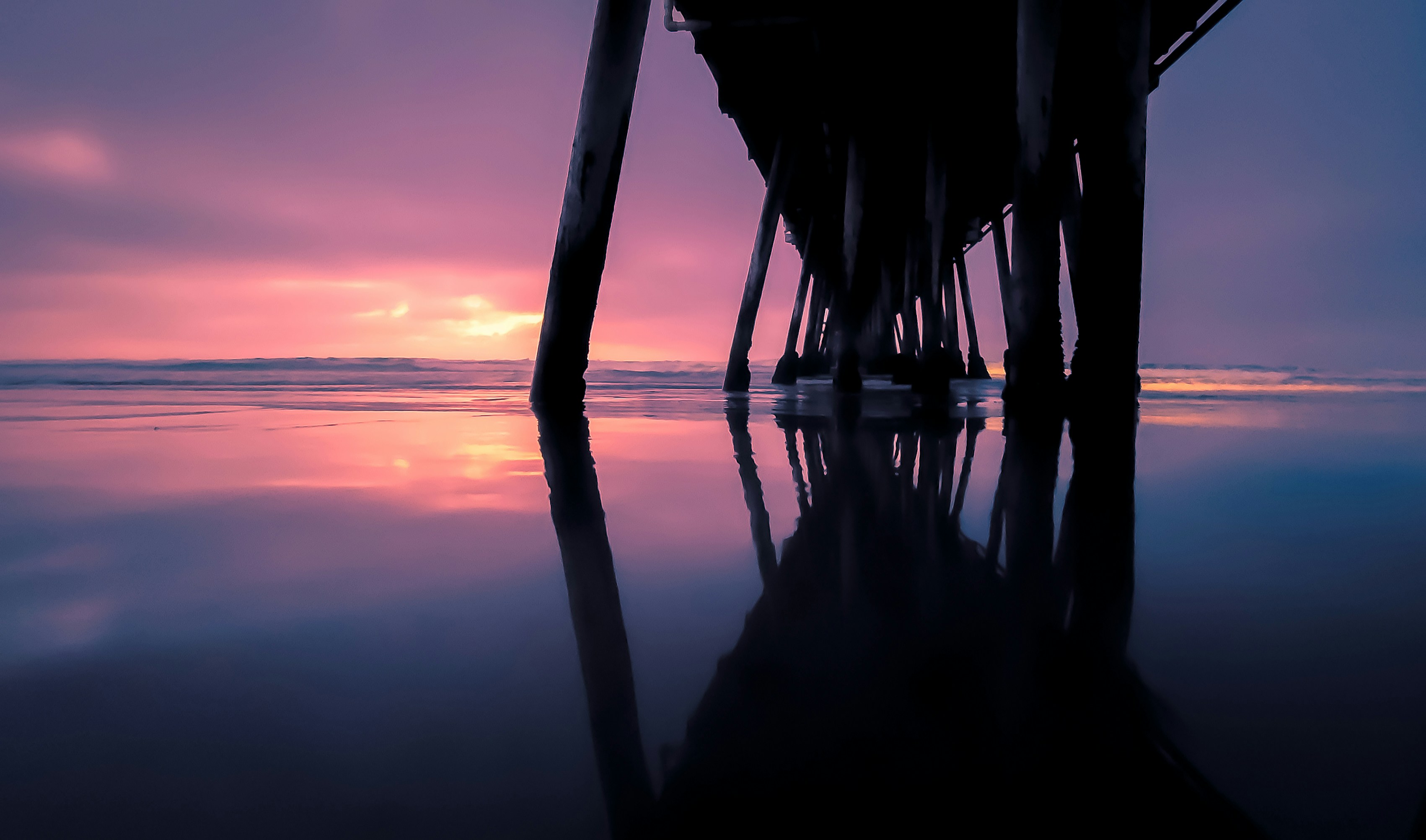 Serenity Beneath the Pier