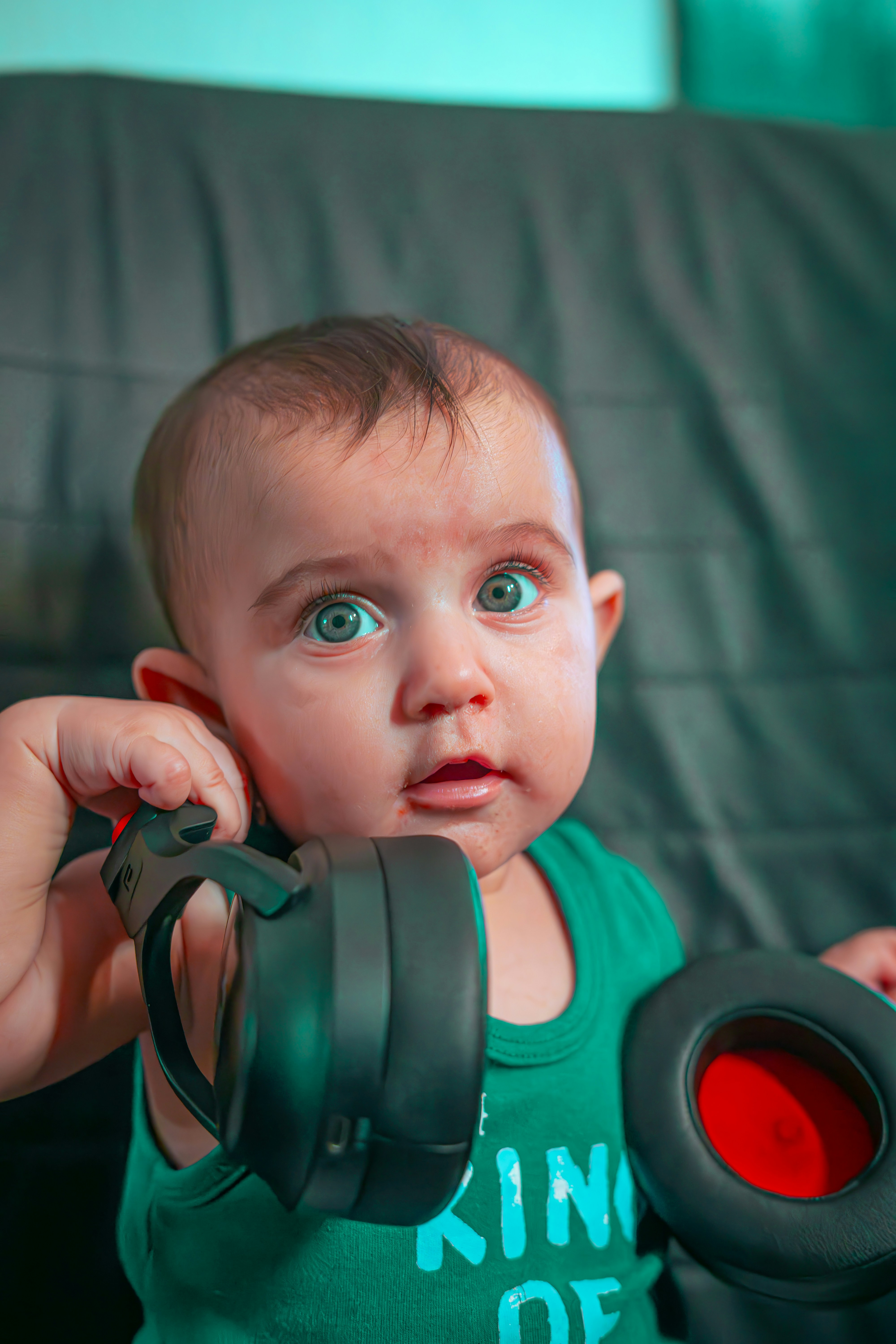 Bright-Eyed Listener: A Baby's First Brush with Sound