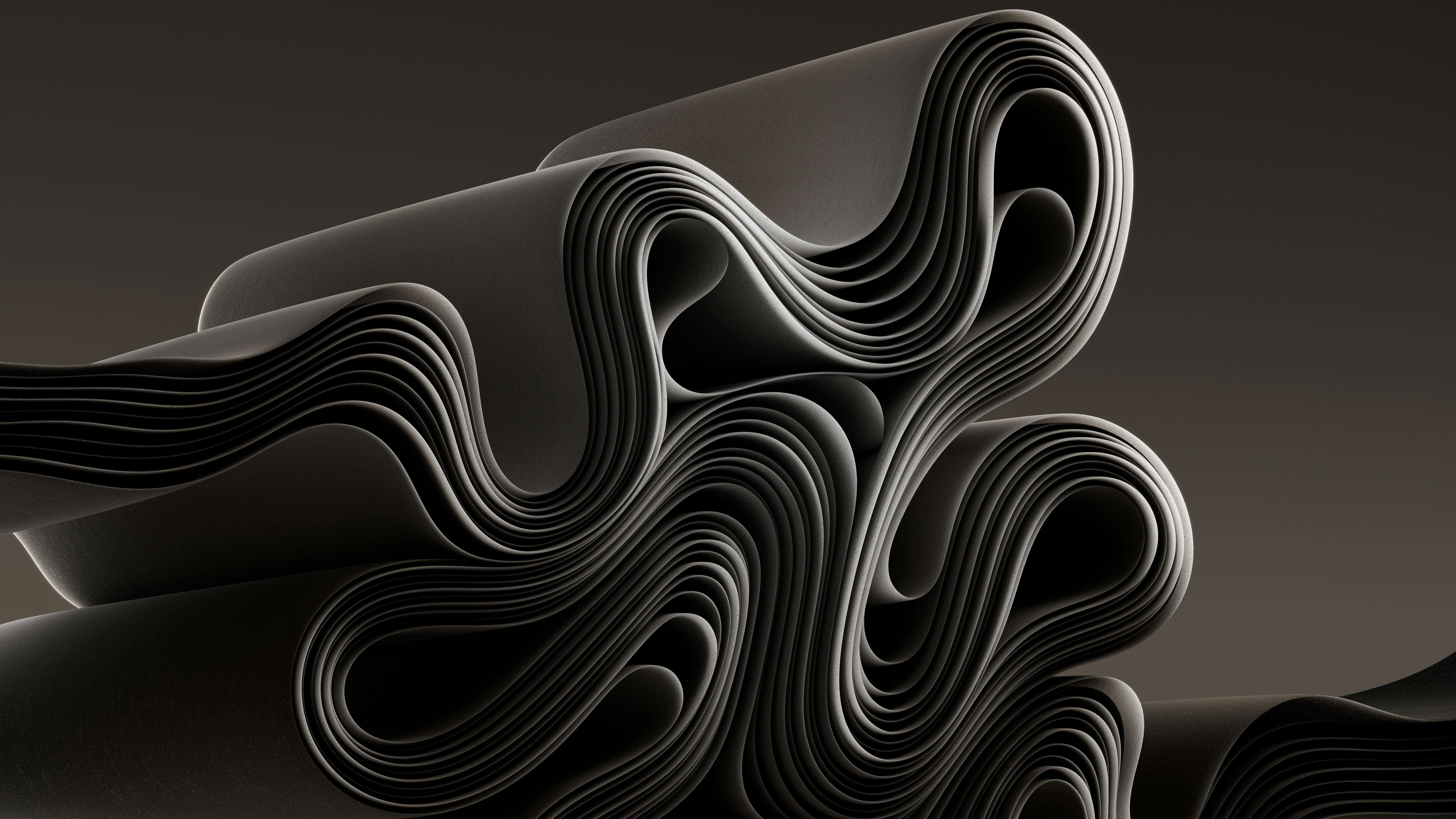 A stack of black paper sitting on top of a table photo – Free Digital ...