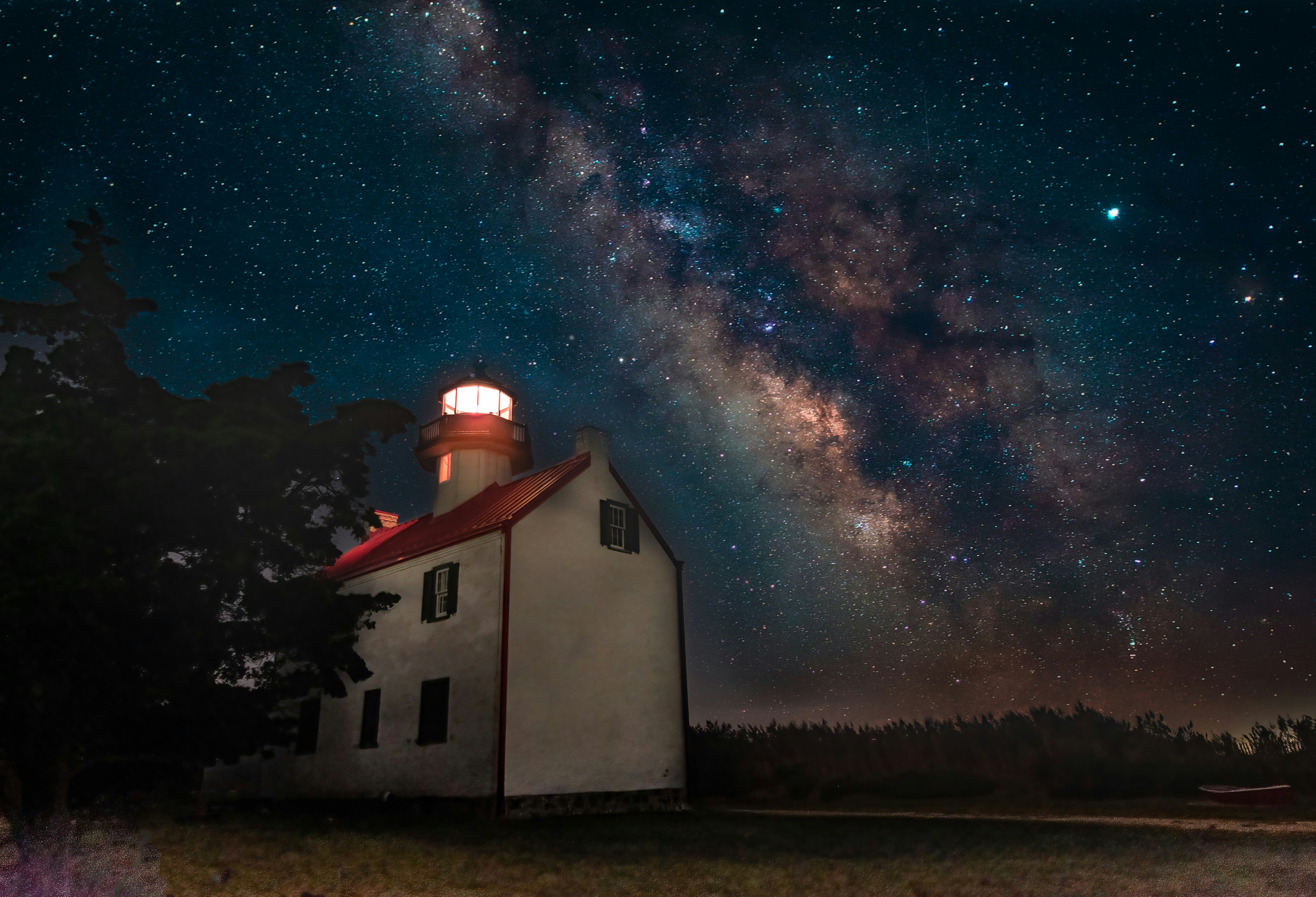 Celestial Symphony Over Historic Beacon