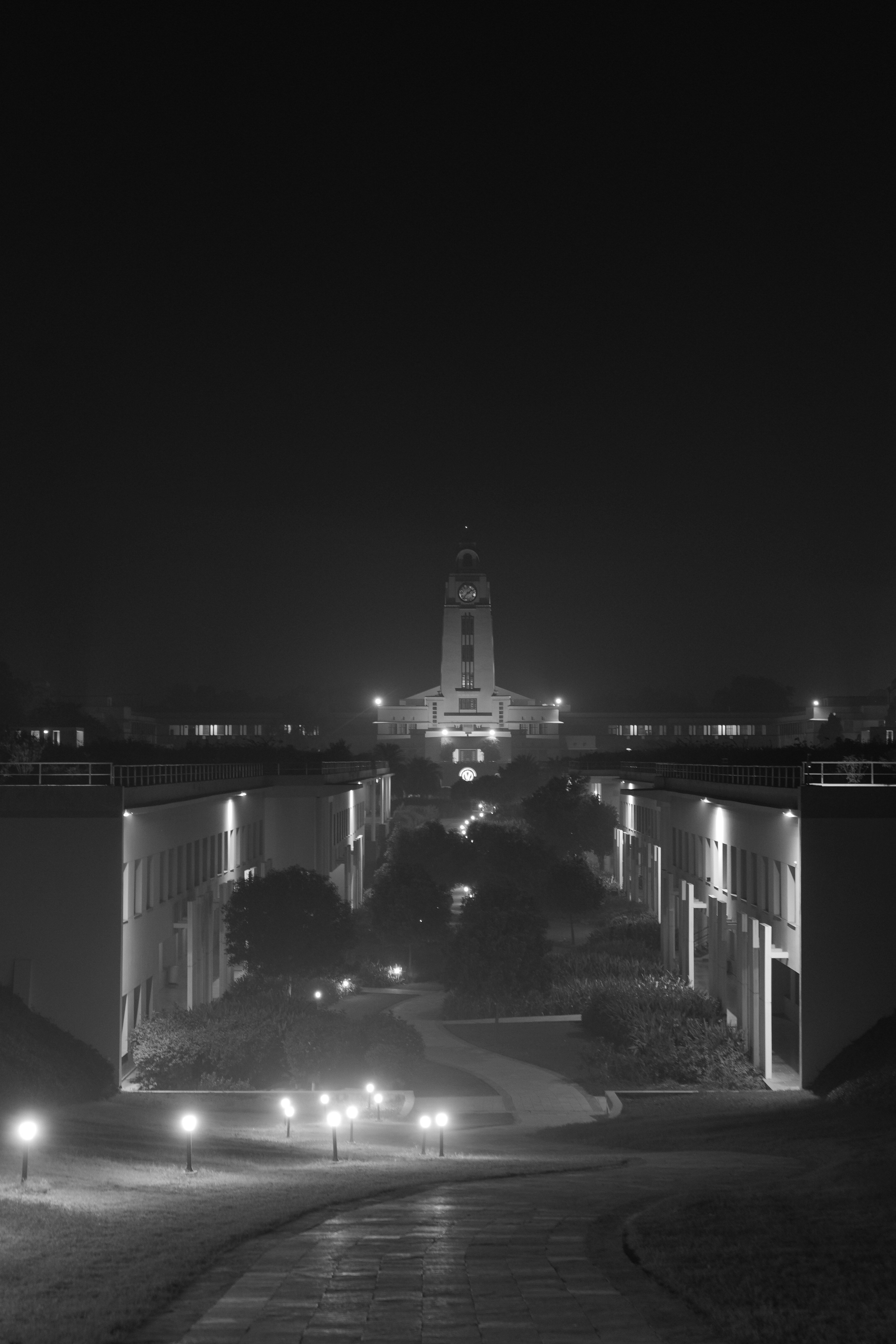 Whispers of Time: A Midnight Stroll