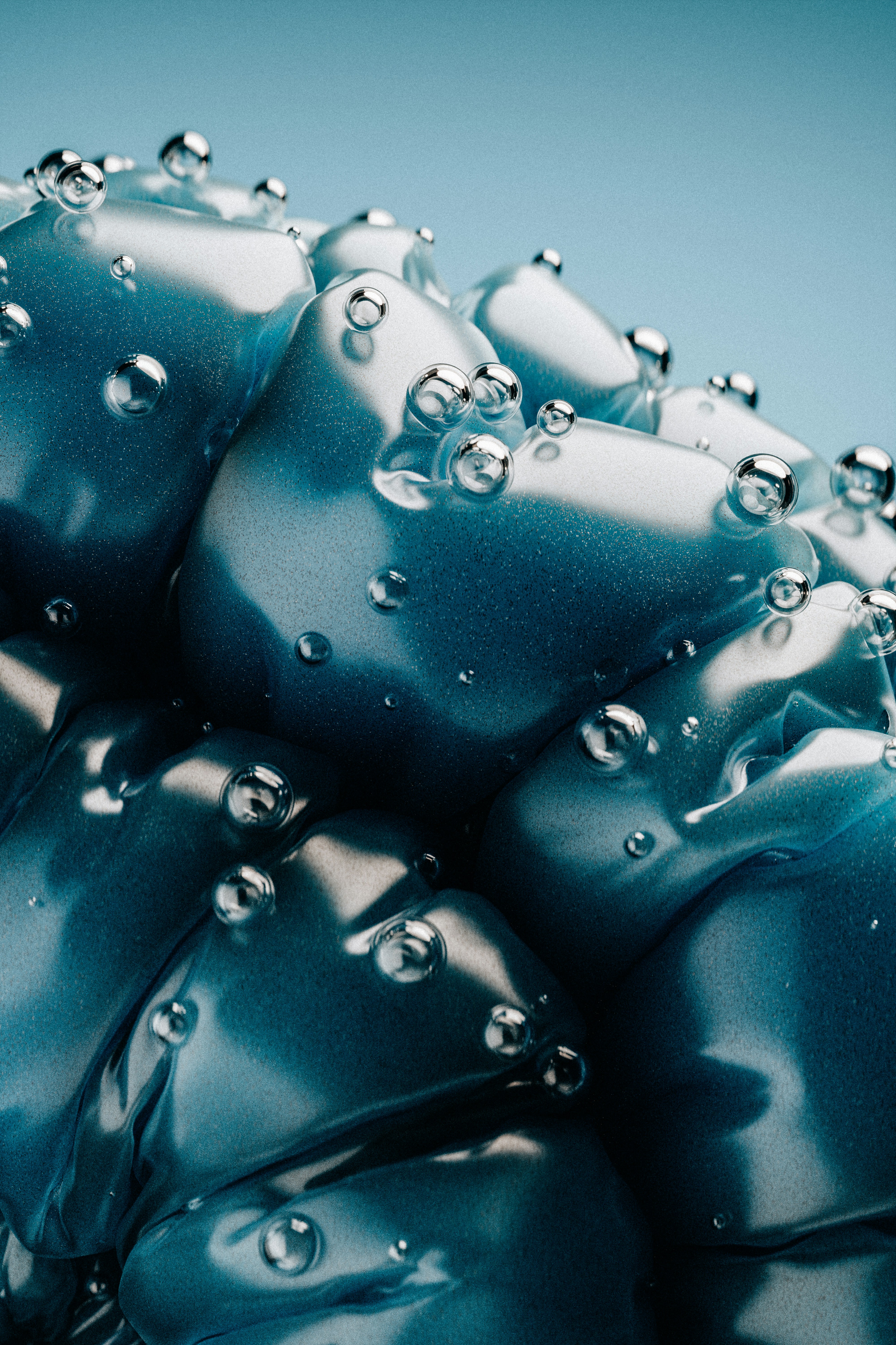 A close up of a bunch of water balloons photo – Free 3d Image on Unsplash