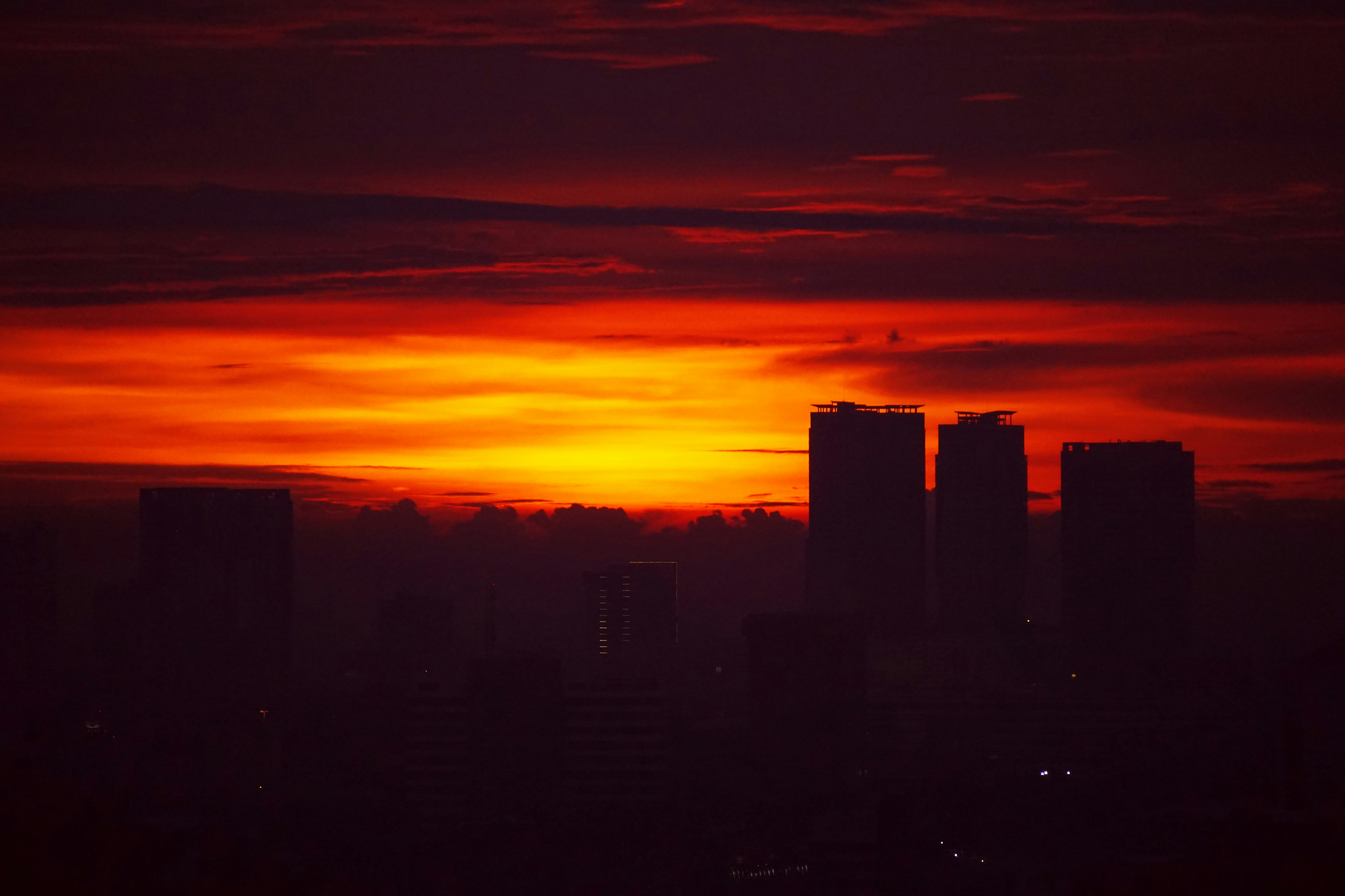 Epic Sunset from 25th floor of Tempo Scan Tower