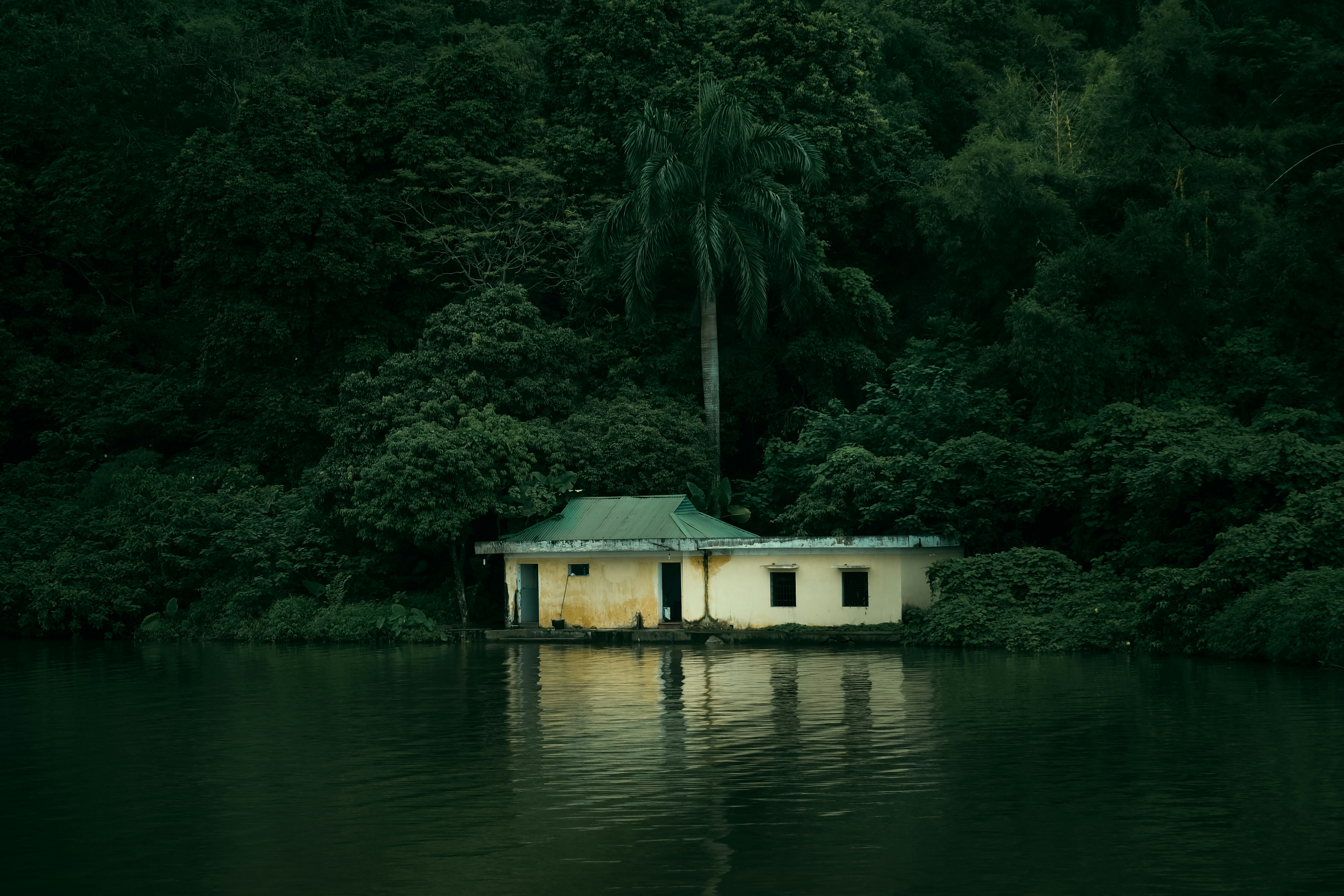 A Quiet House Skims the Water's Edge
