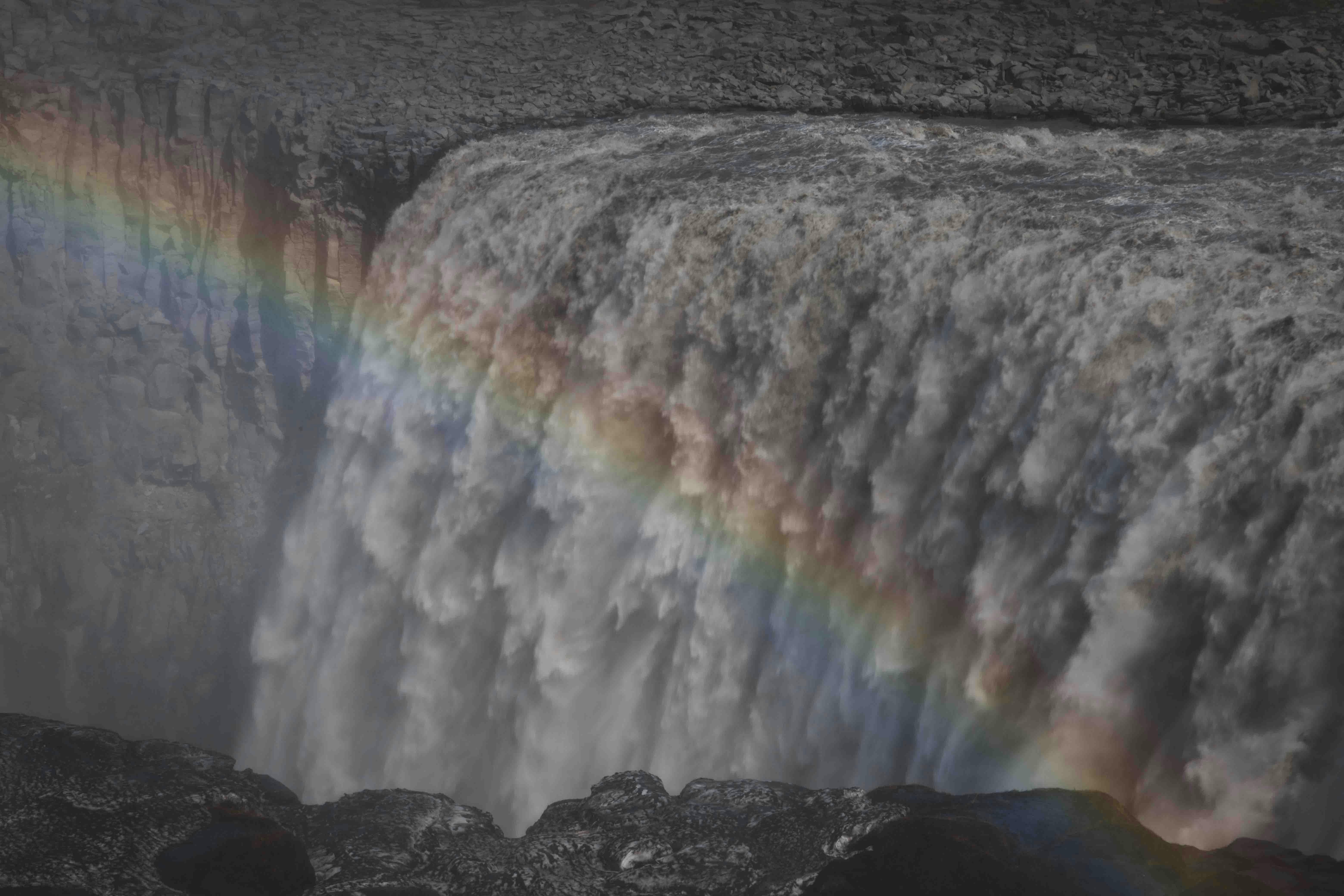 Rainbow Crown over the Cascading Veil
