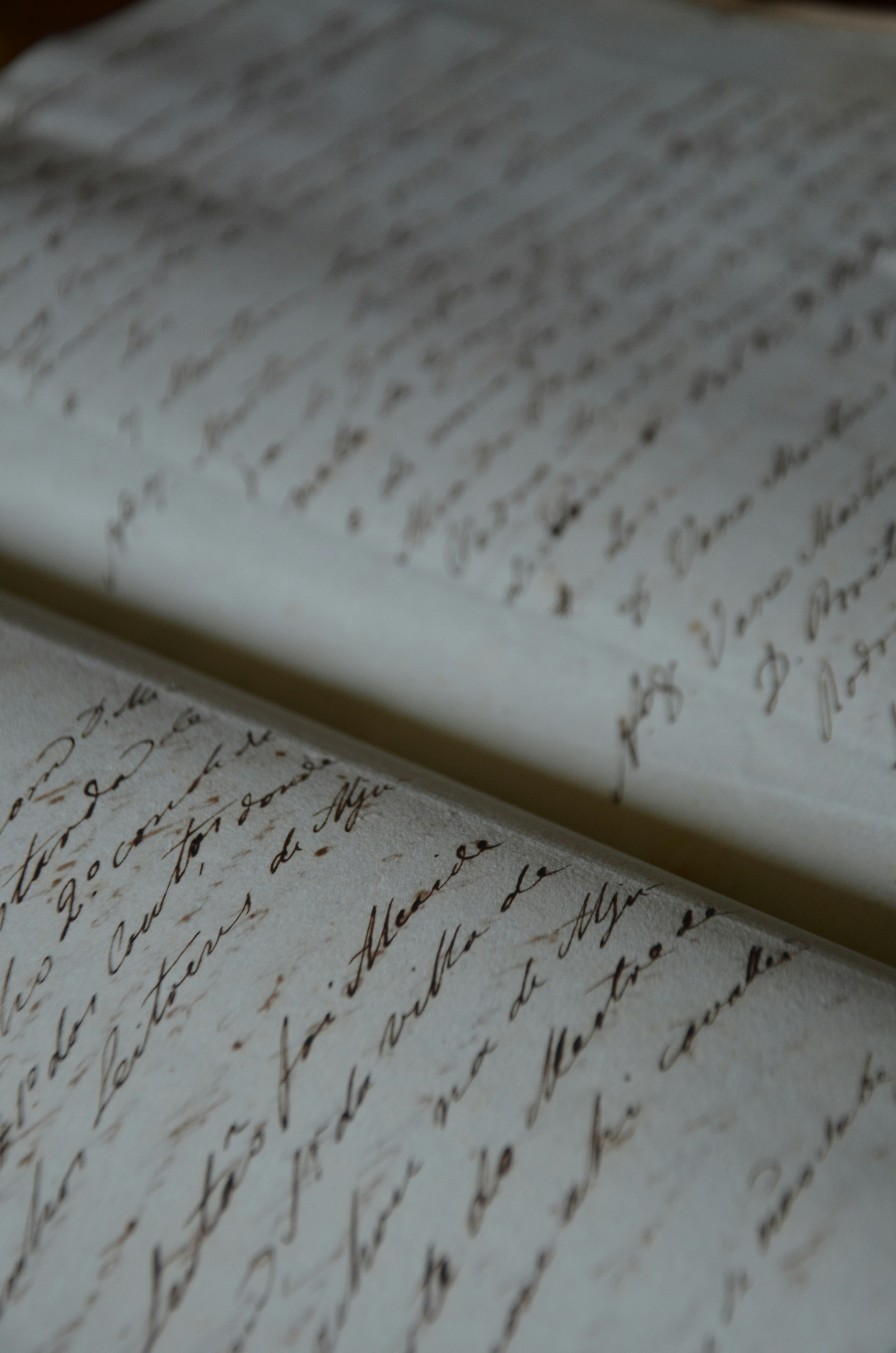A close up of a very old writing paper photo – Free Parchment paper ...