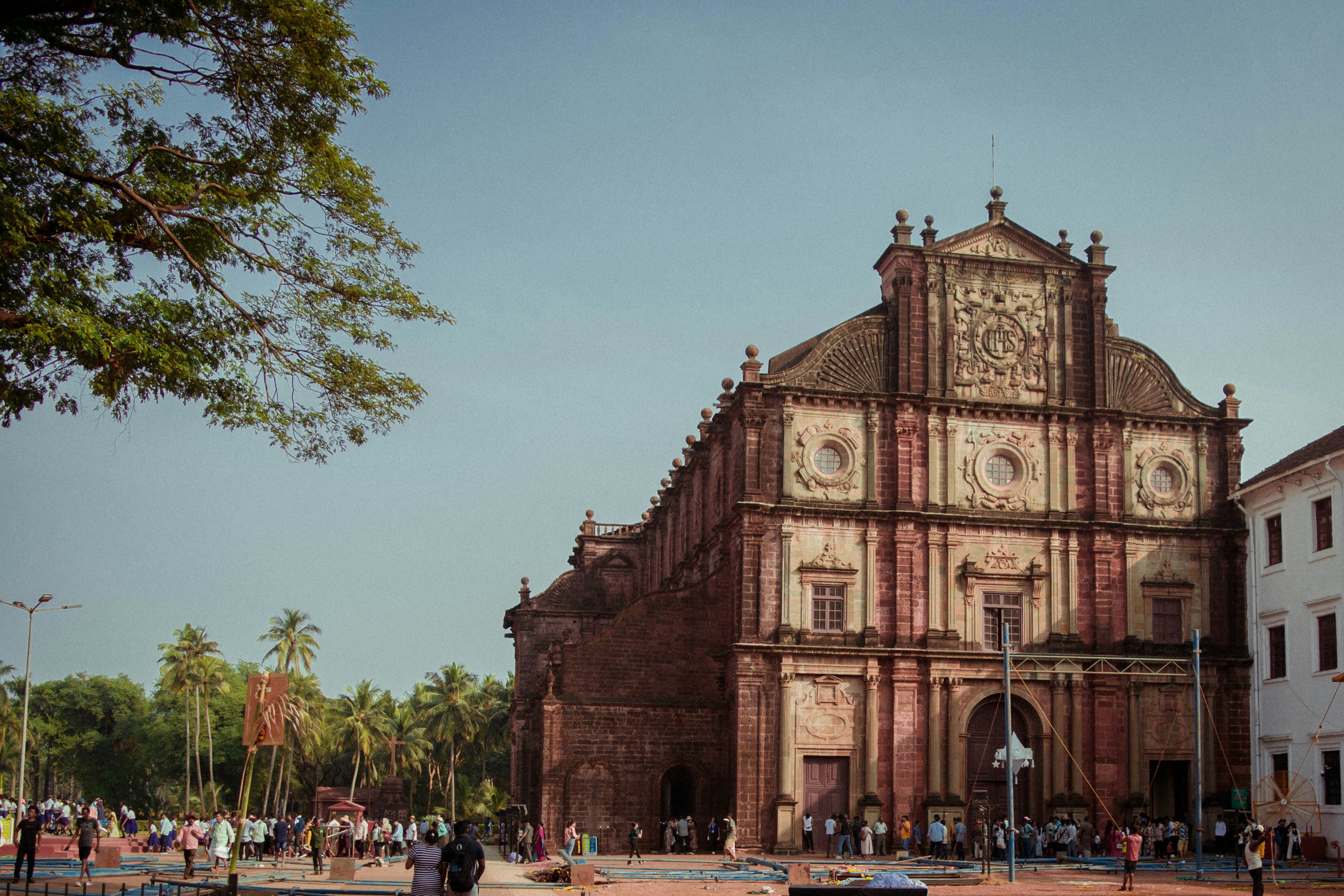 Basilica do Bom Jesus in Old Goa. The iconic church is a pilgrimage centre recognised by UNESCO as a World Heritage Site. The basilica is located in Old Goa, the former capital of Portuguese India, and holds the mortal remains of St Francis Xavier.
