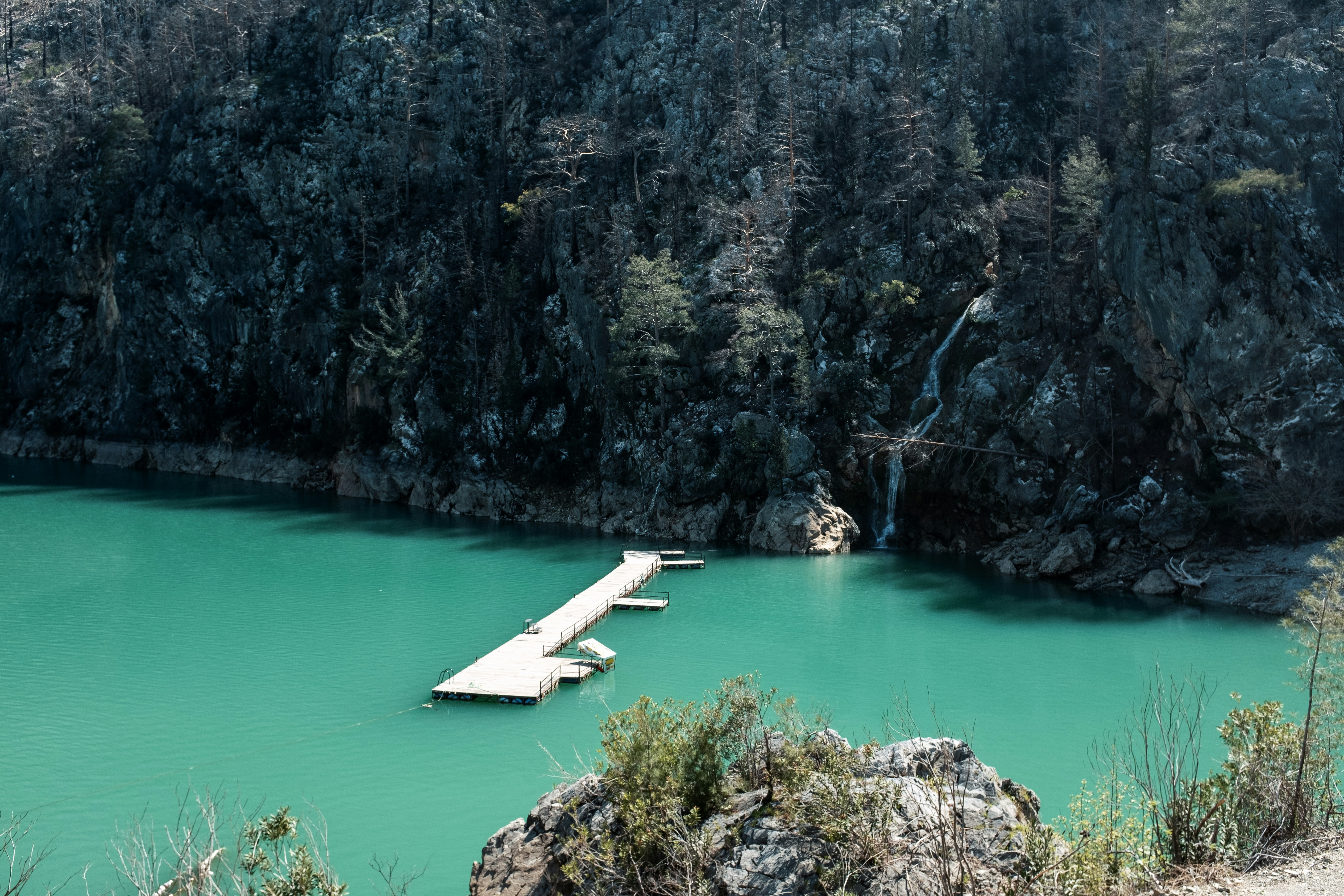 Emerald Haven: The Tranquil Pier