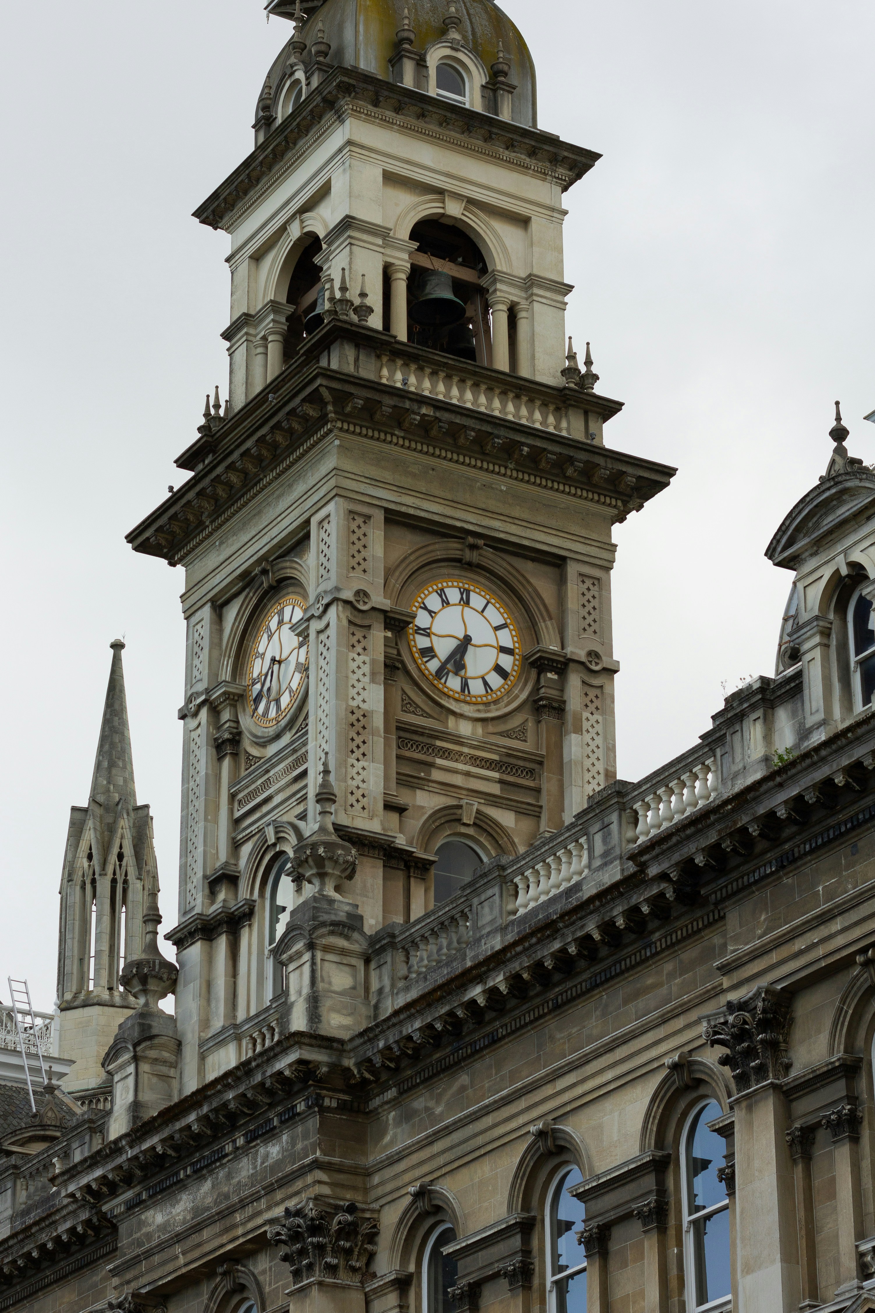 A clock tower on top of a building photo – Free Dunedin Image on Unsplash
