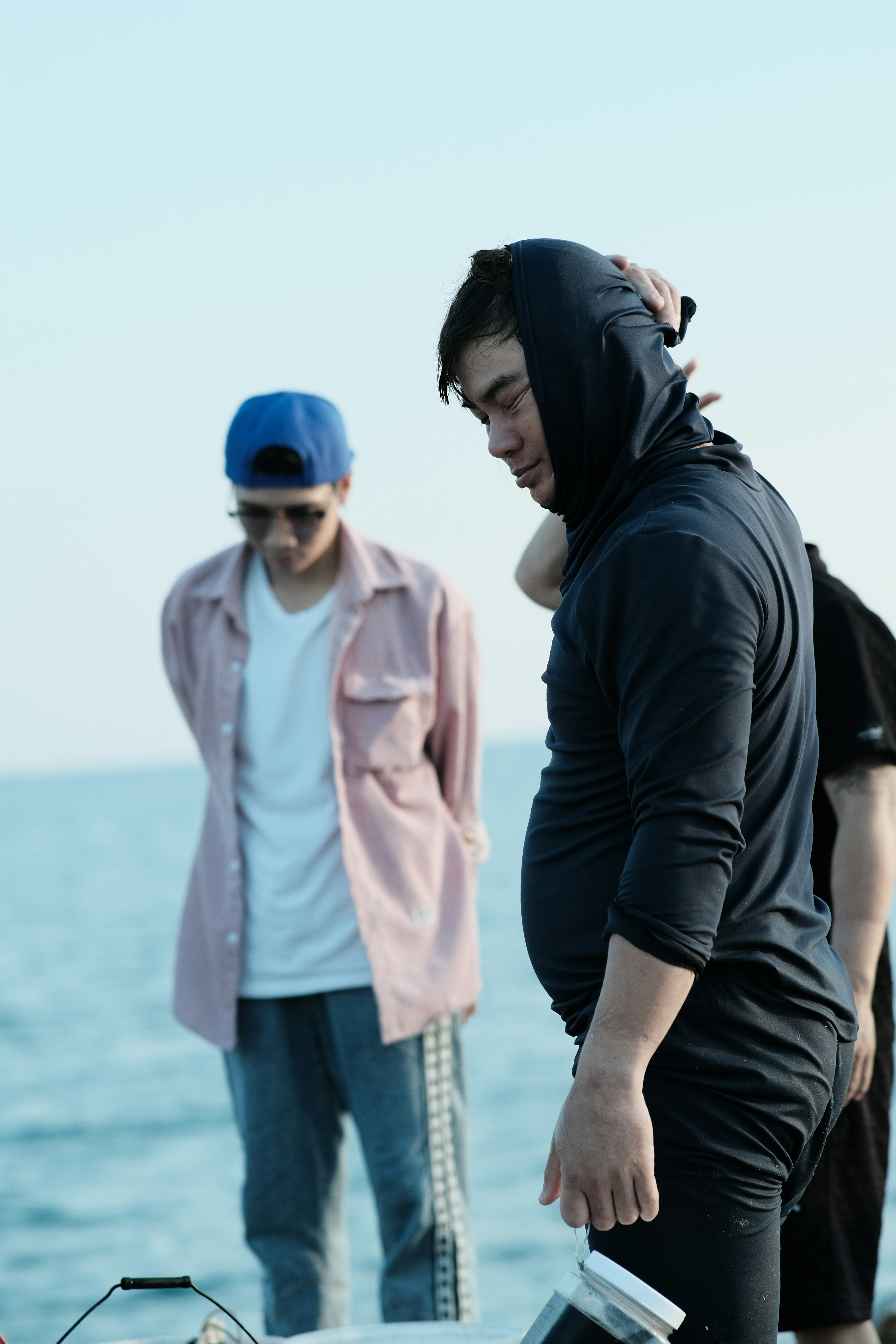 Hooded Focus by the Blue Expanse