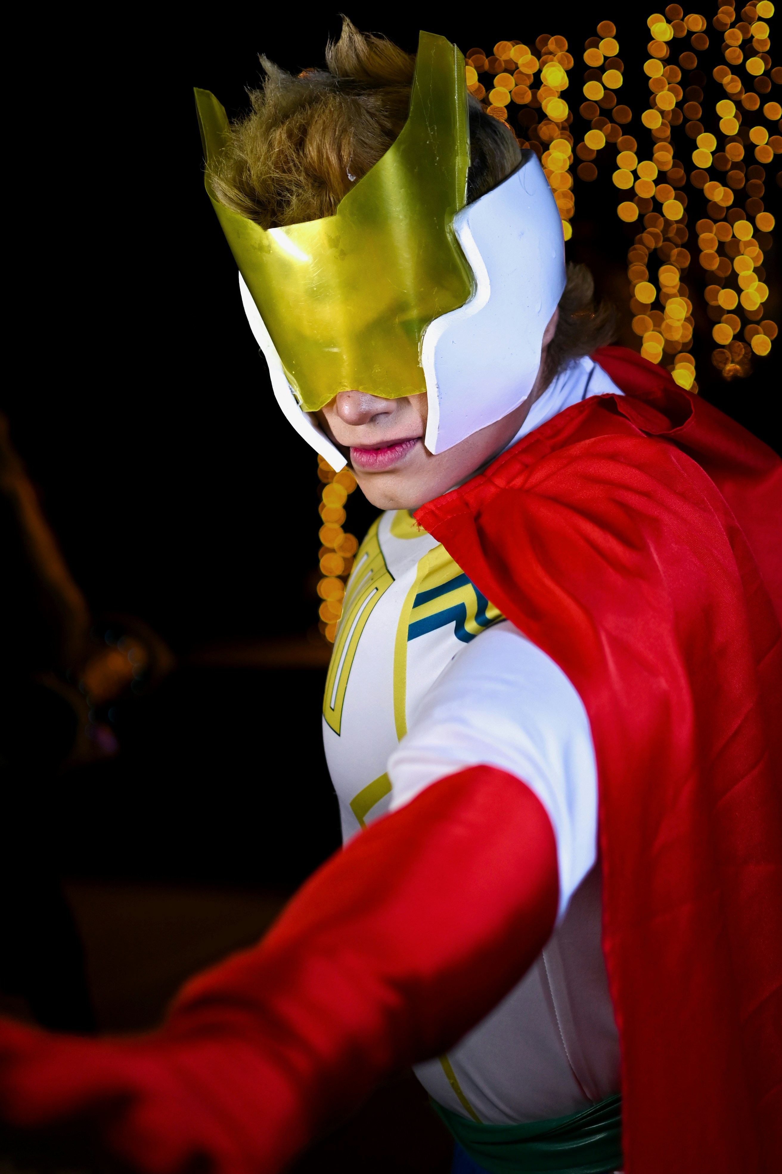 A young boy dressed in a costume and cape photo – Free Costume Image on ...