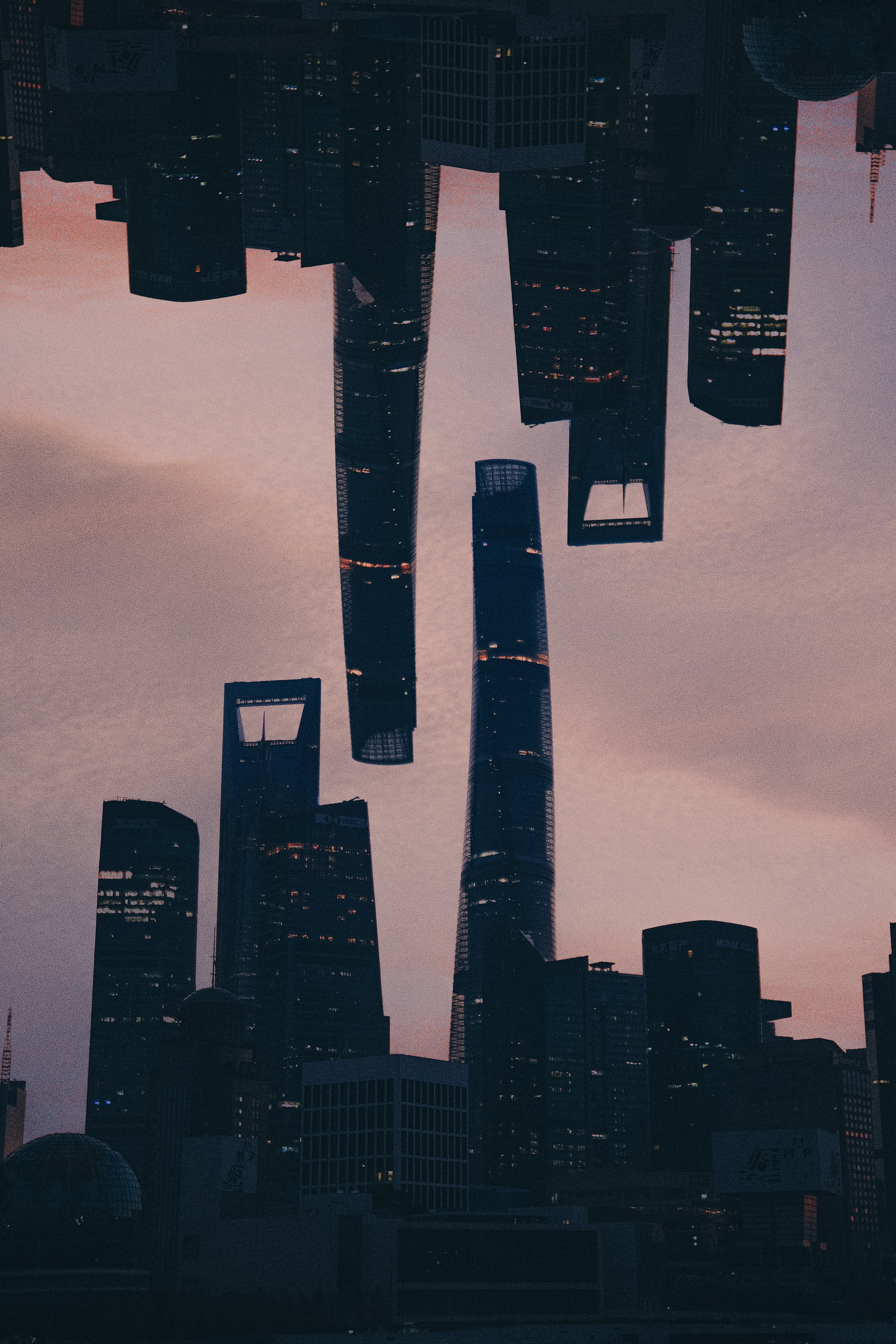 A picture of some very tall buildings in the sky photo – Free Building ...