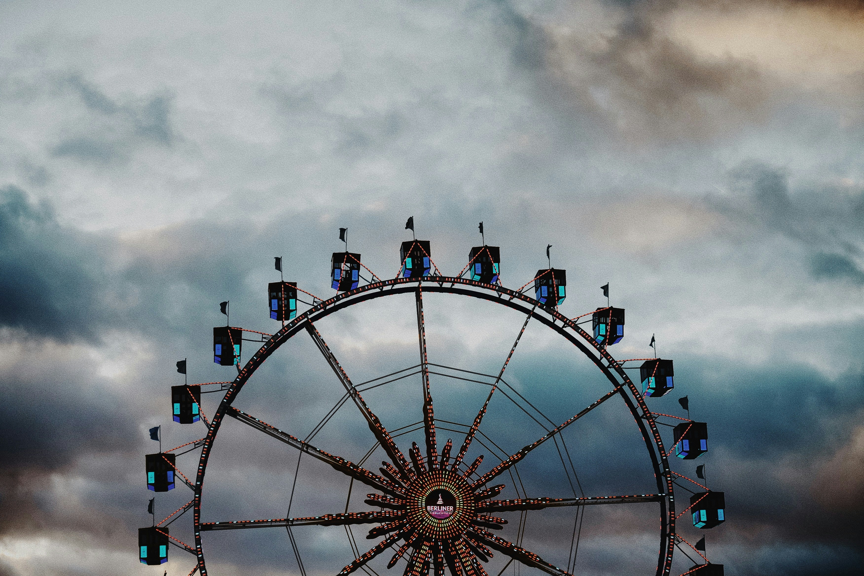 Ferris Wheel on the Berliner Christmas Market by the TV tower