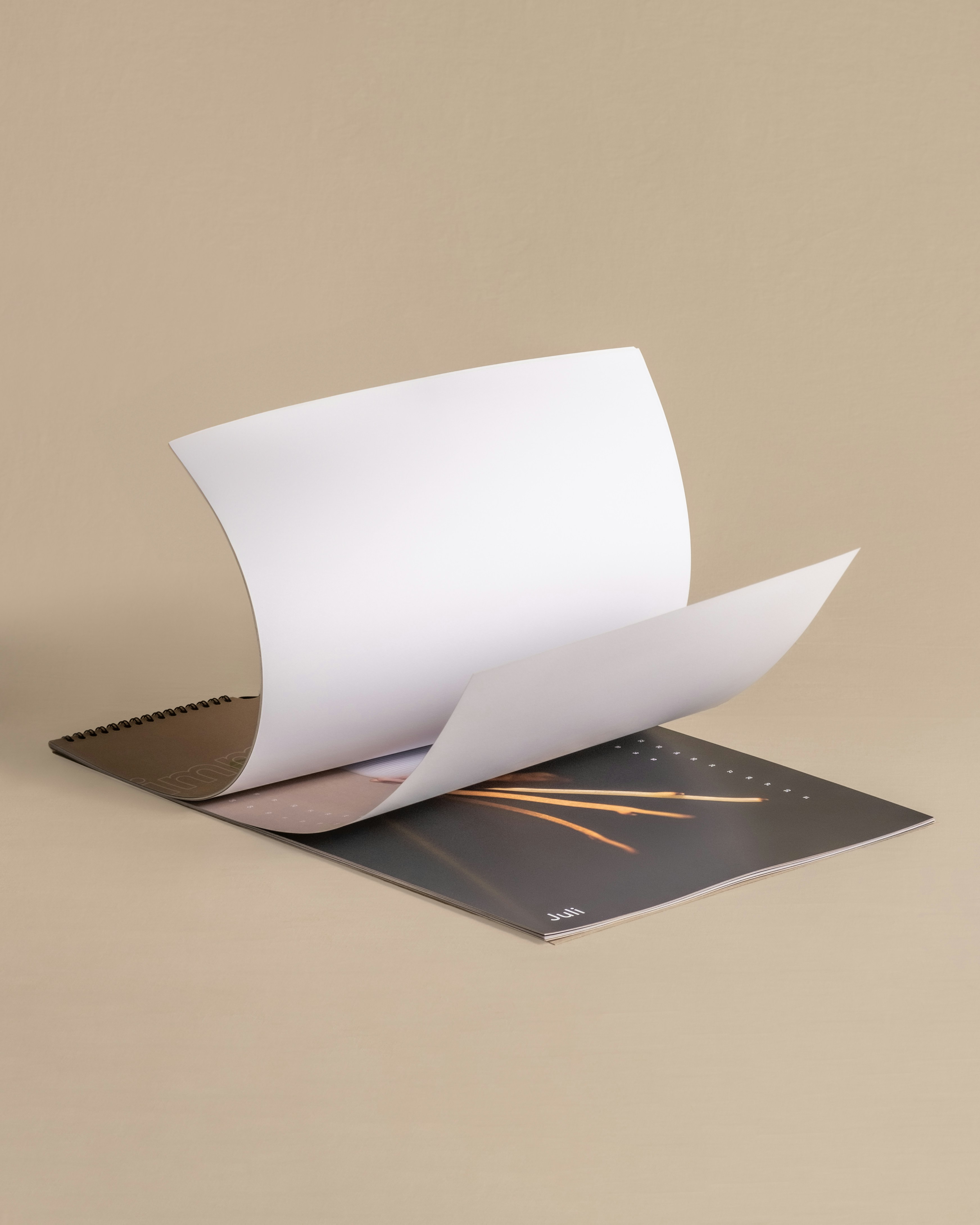 A white sheet of paper sitting on top of a piece of paper photo – Free ...