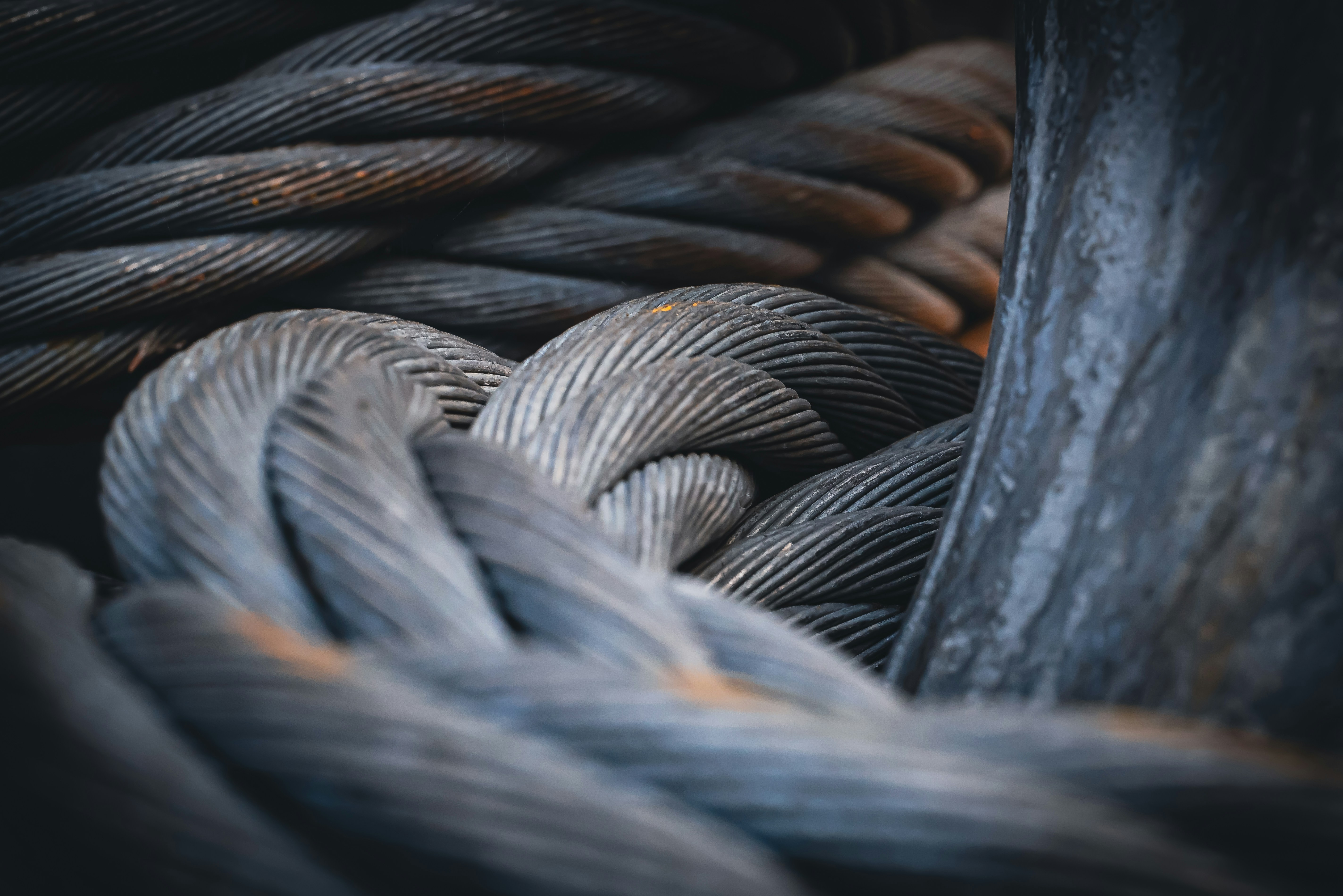A close up of a bunch of ropes photo – Free Grey Image on Unsplash