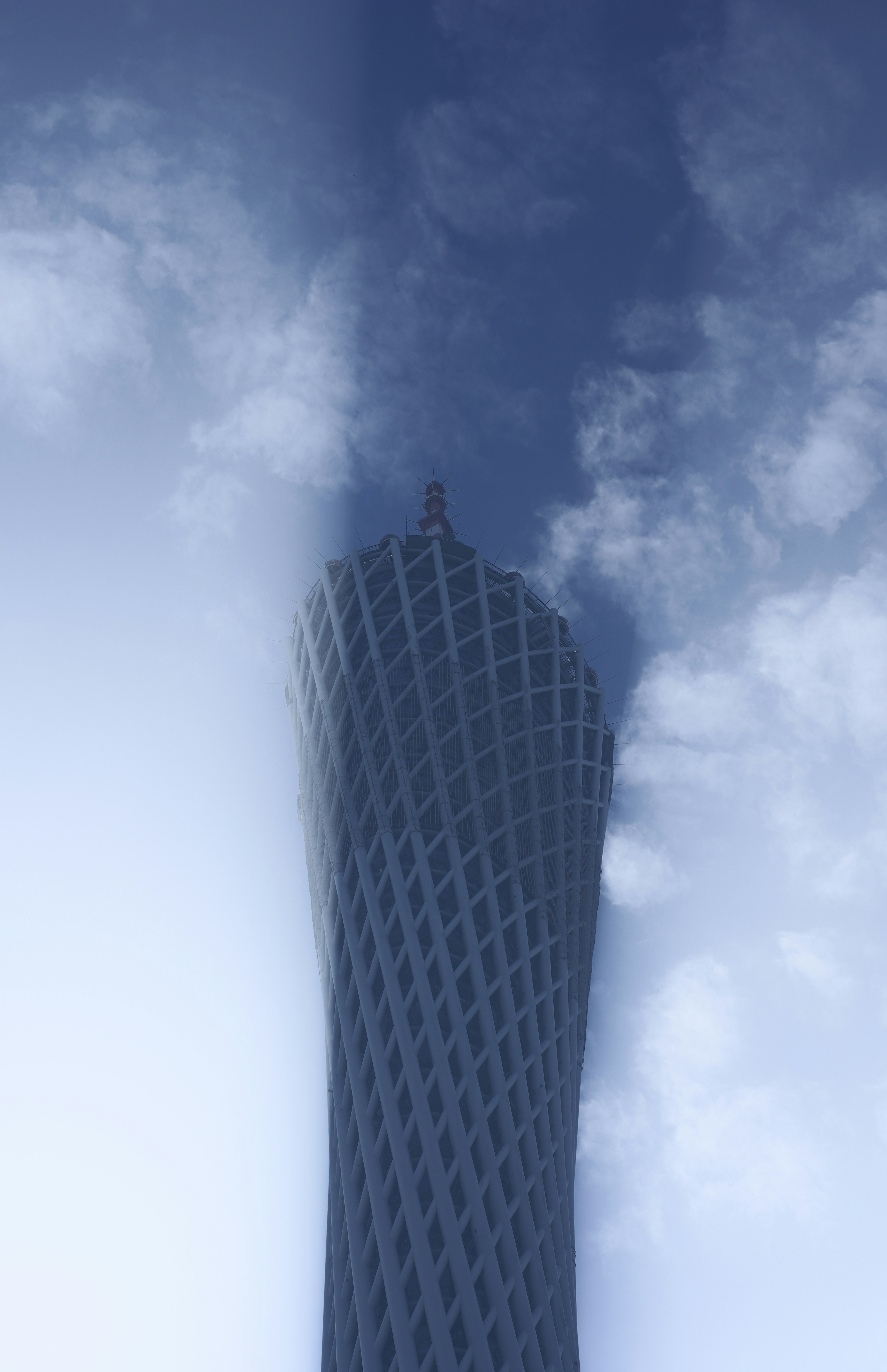 A very tall building with a sky background photo – Free Yuejiang west ...
