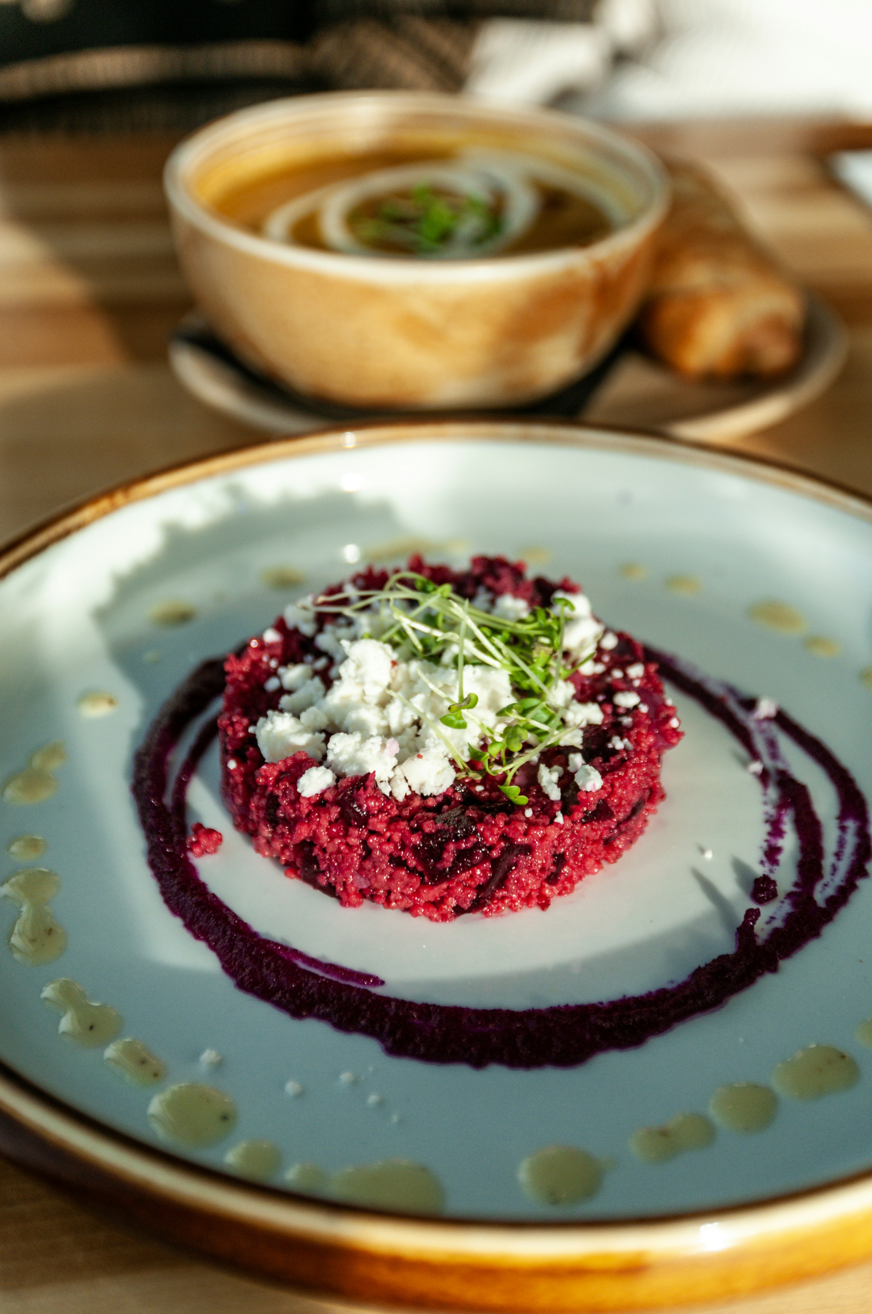 Crimson Beetroot Cirque: A Certainty of Garnish