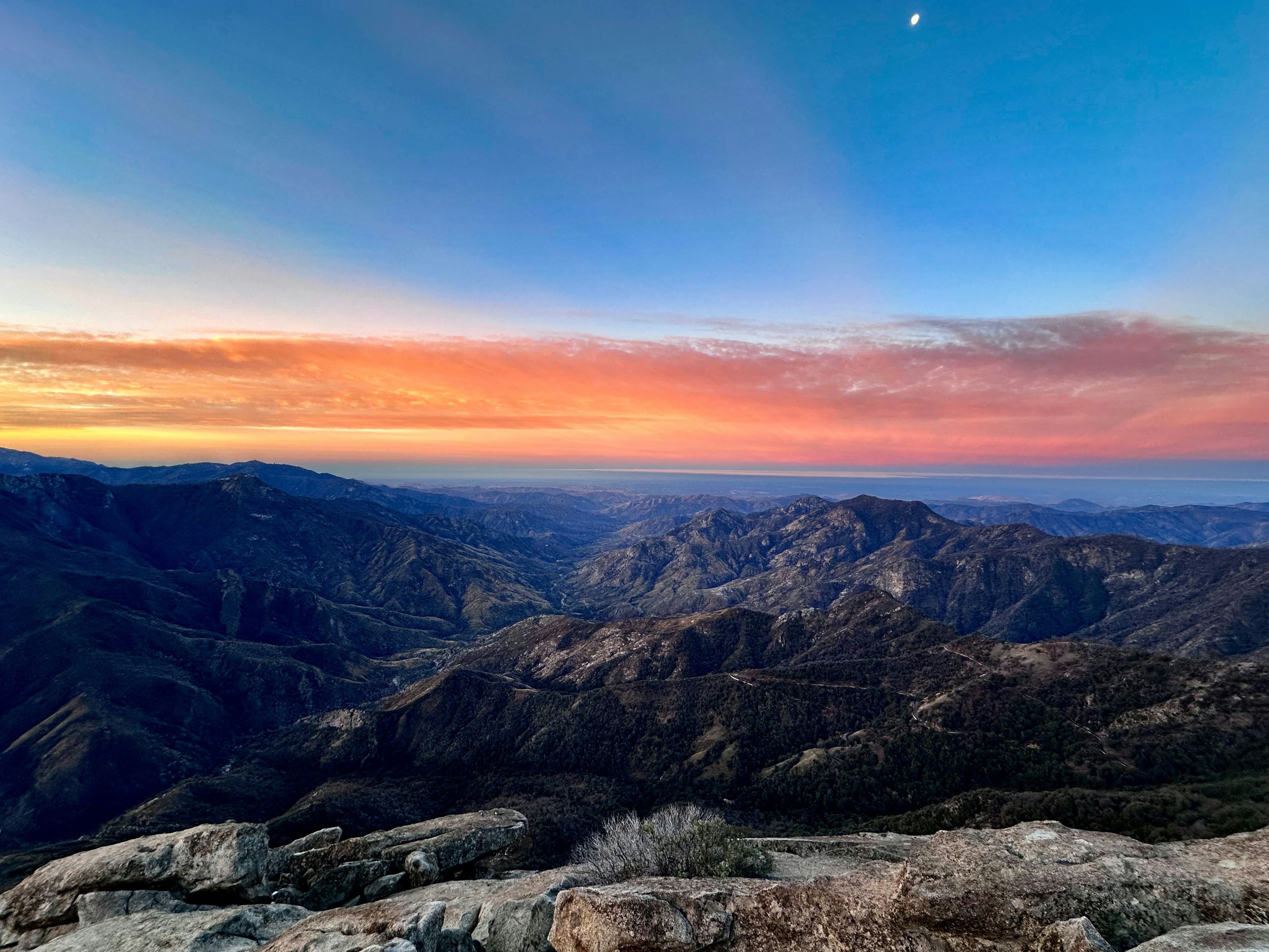 Twilight Over Mountain Horizons