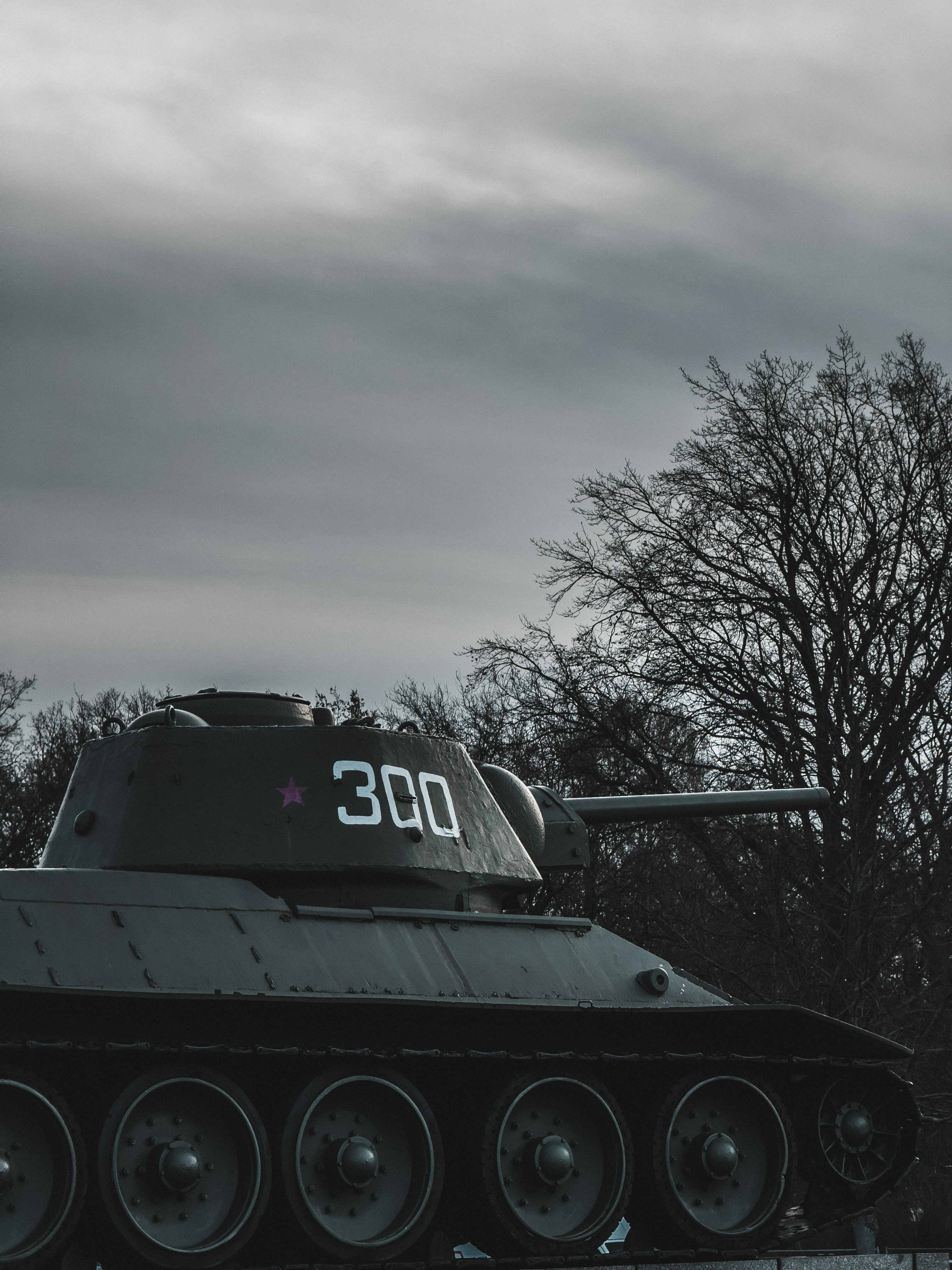 Echoes of Steel: A Tank's Silent Vigil
