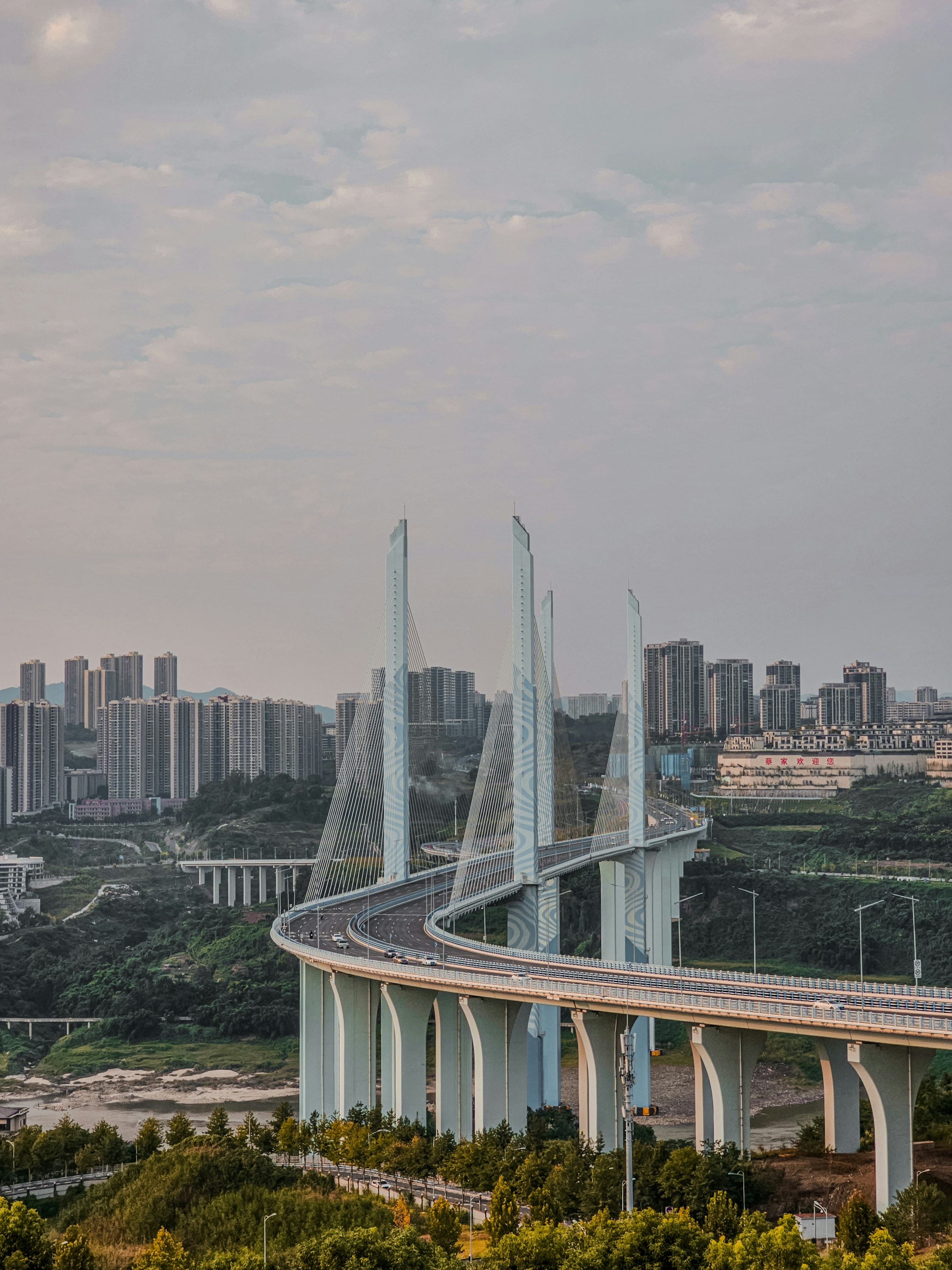 Arc of Steel Over a Sleeping City