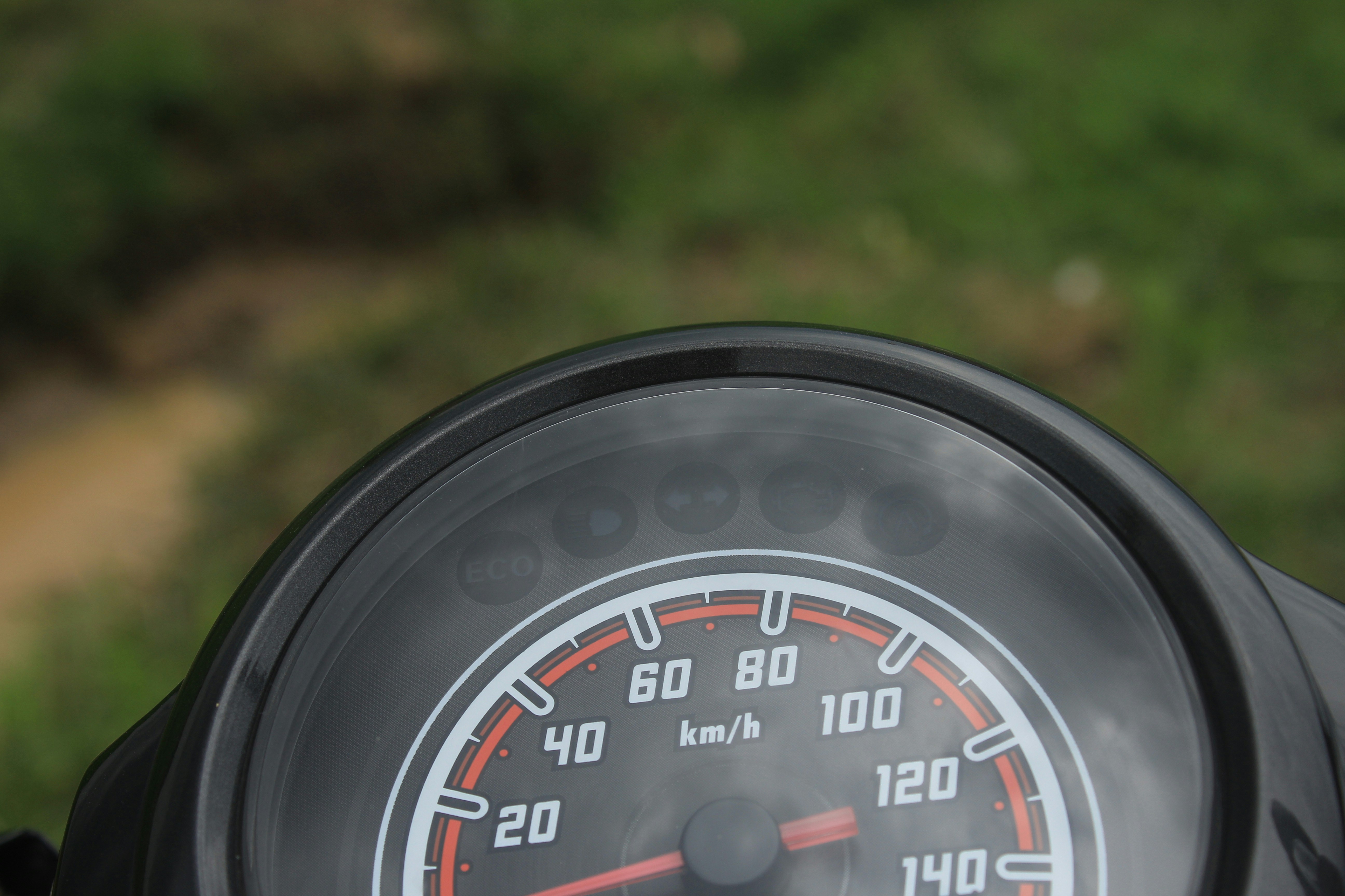 A close up of a speedometer on a motorcycle photo – Free Indonesia ...