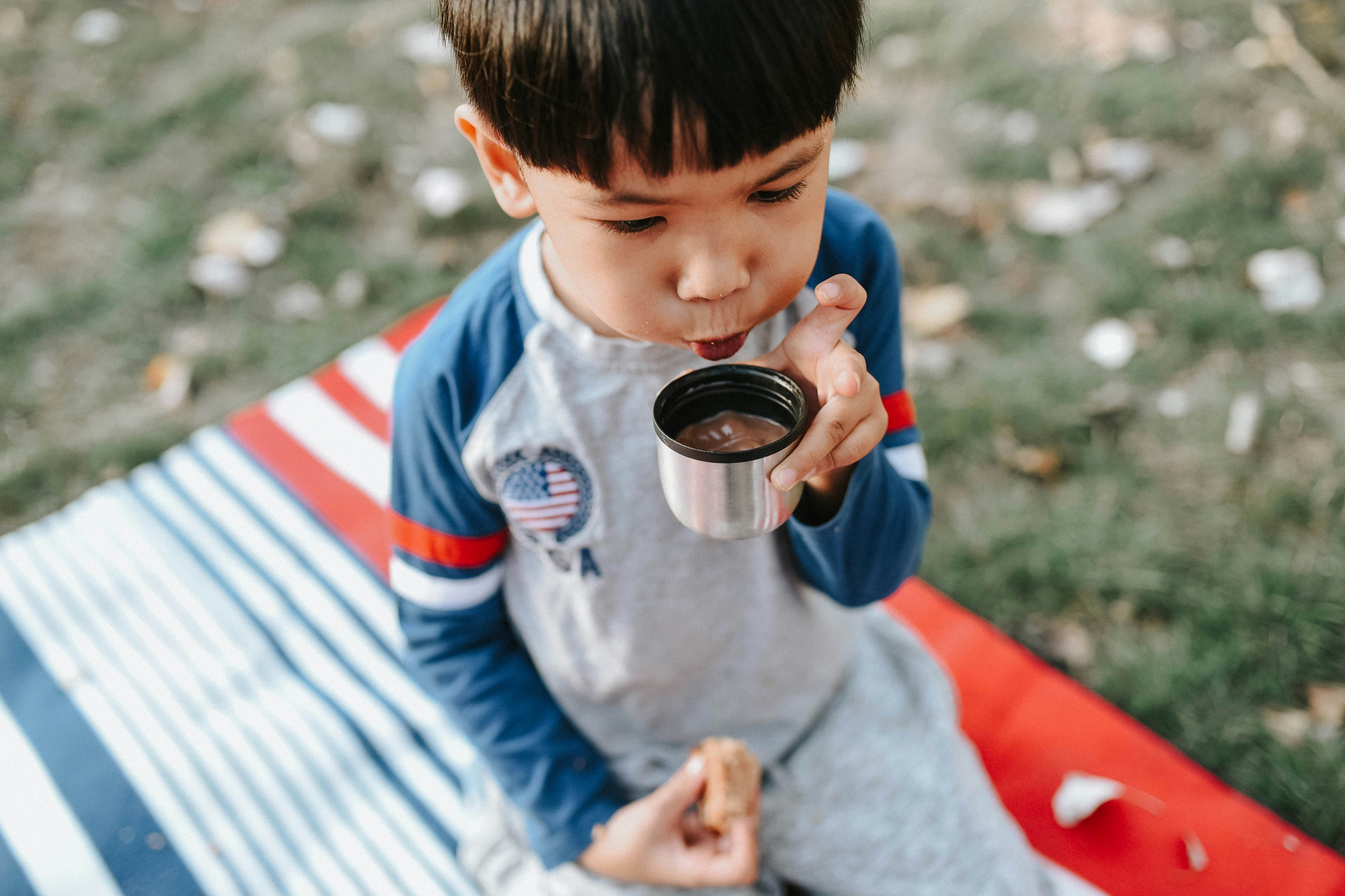 Small Hands, Big Moment: A Curious Sip