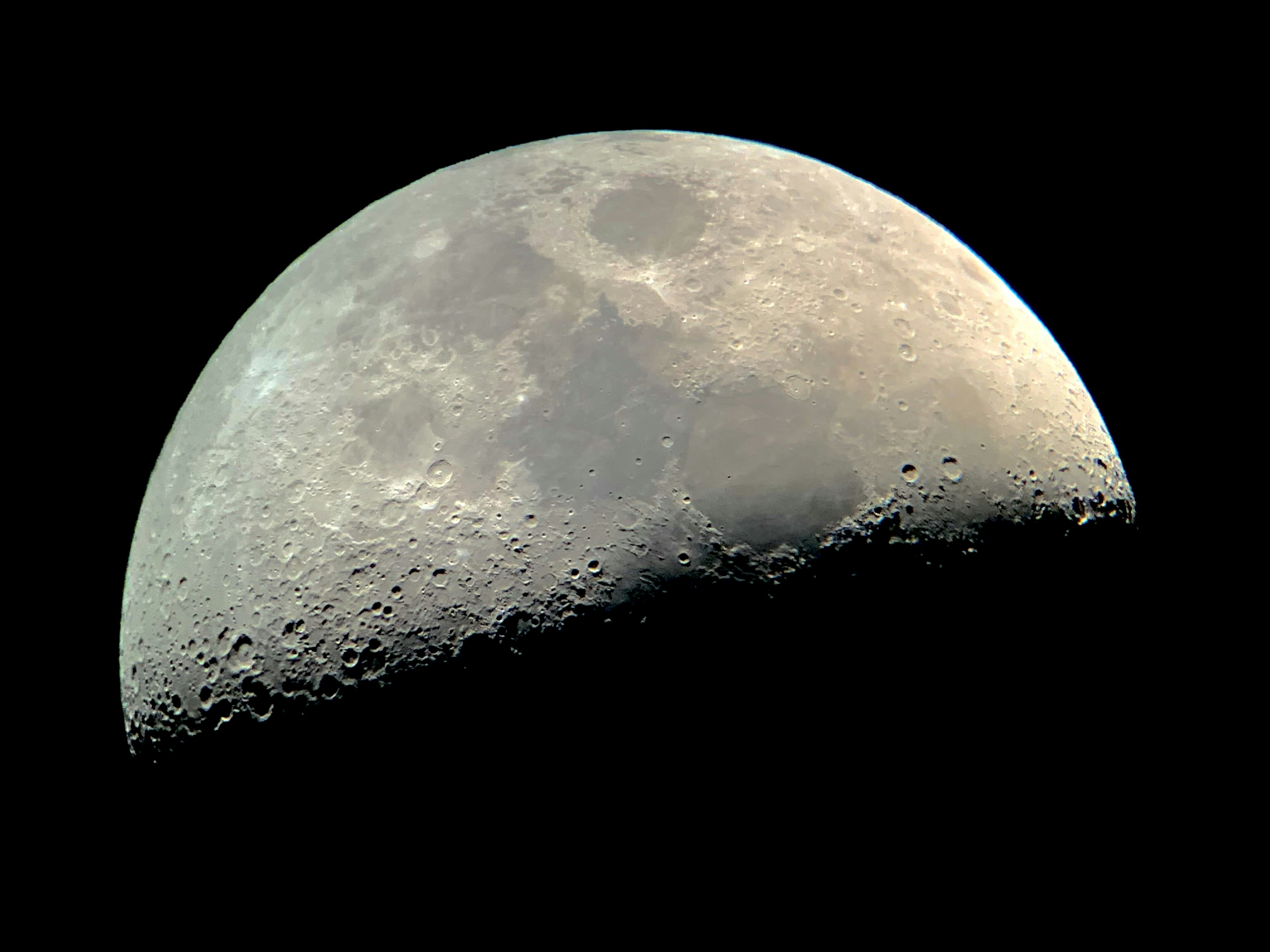 A close up of the moon in the sky photo – Free Moon Image on Unsplash
