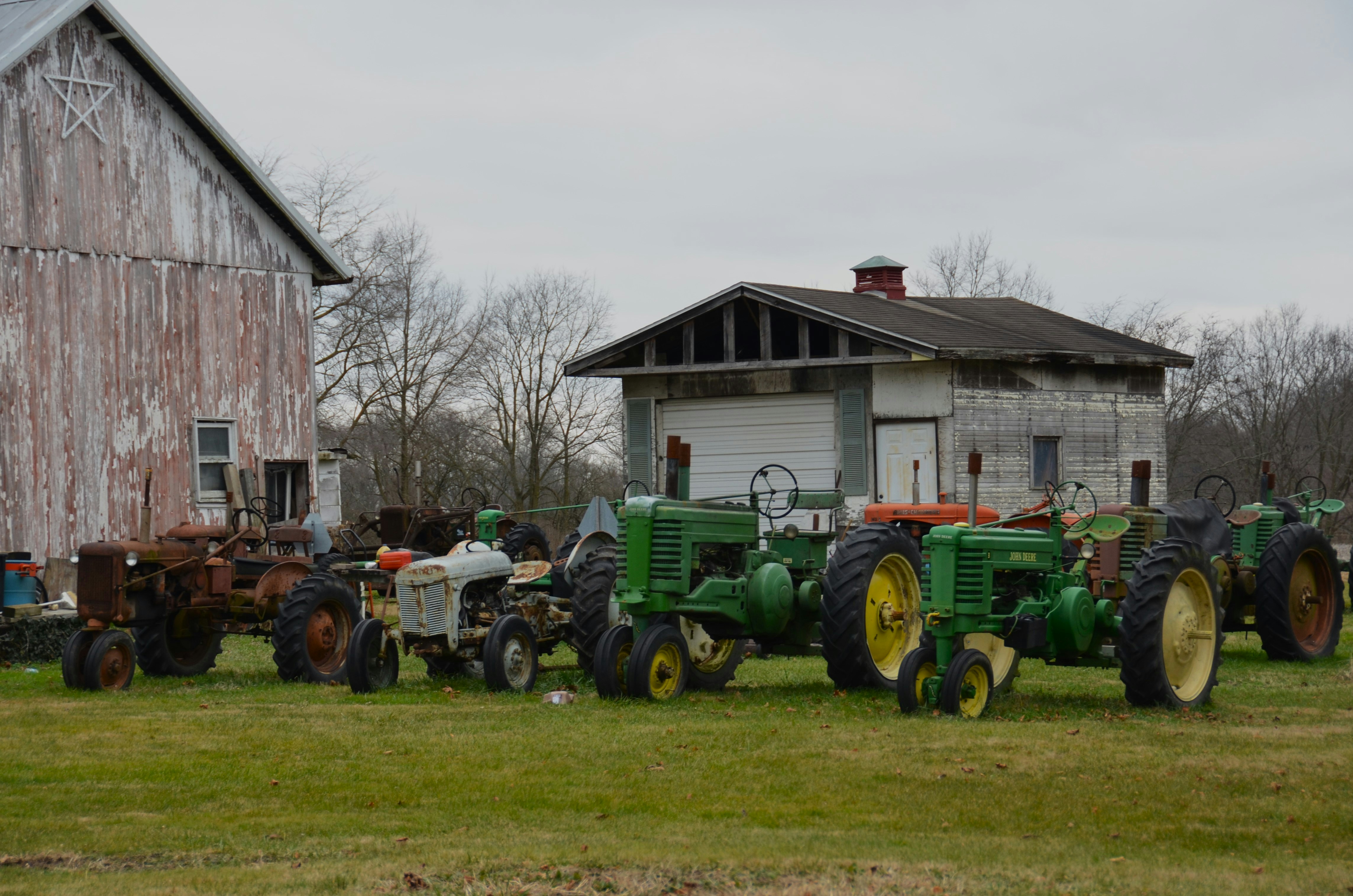 Green Power Parade by Weathered Barns